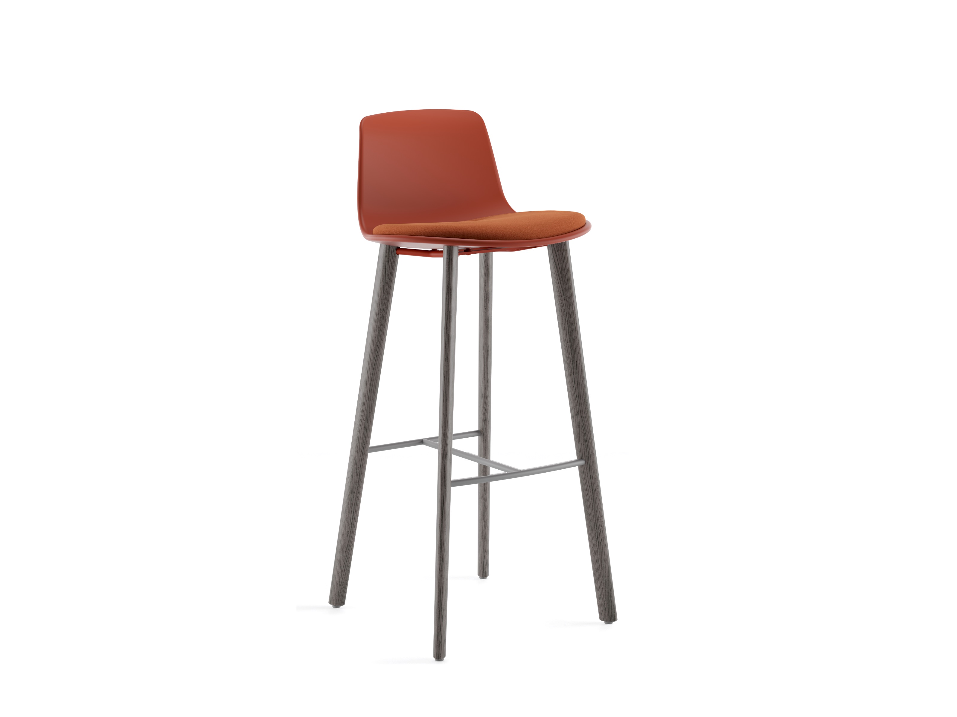 Enea Altzo943 Side Chair & Bar Stool with Solid Oak Legs | Steelcase