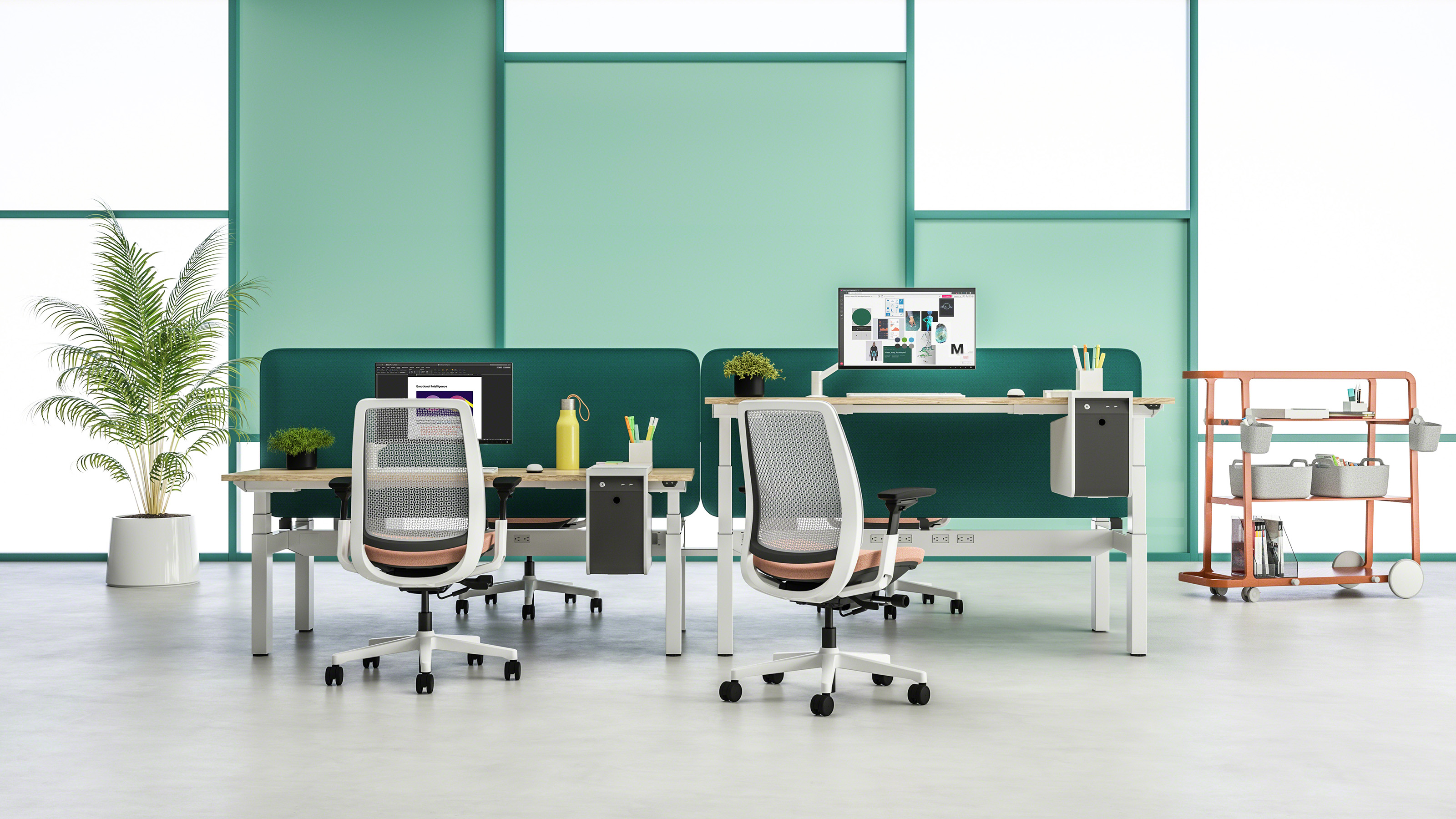 Migration SE Height-Adjustable Bench | Steelcase