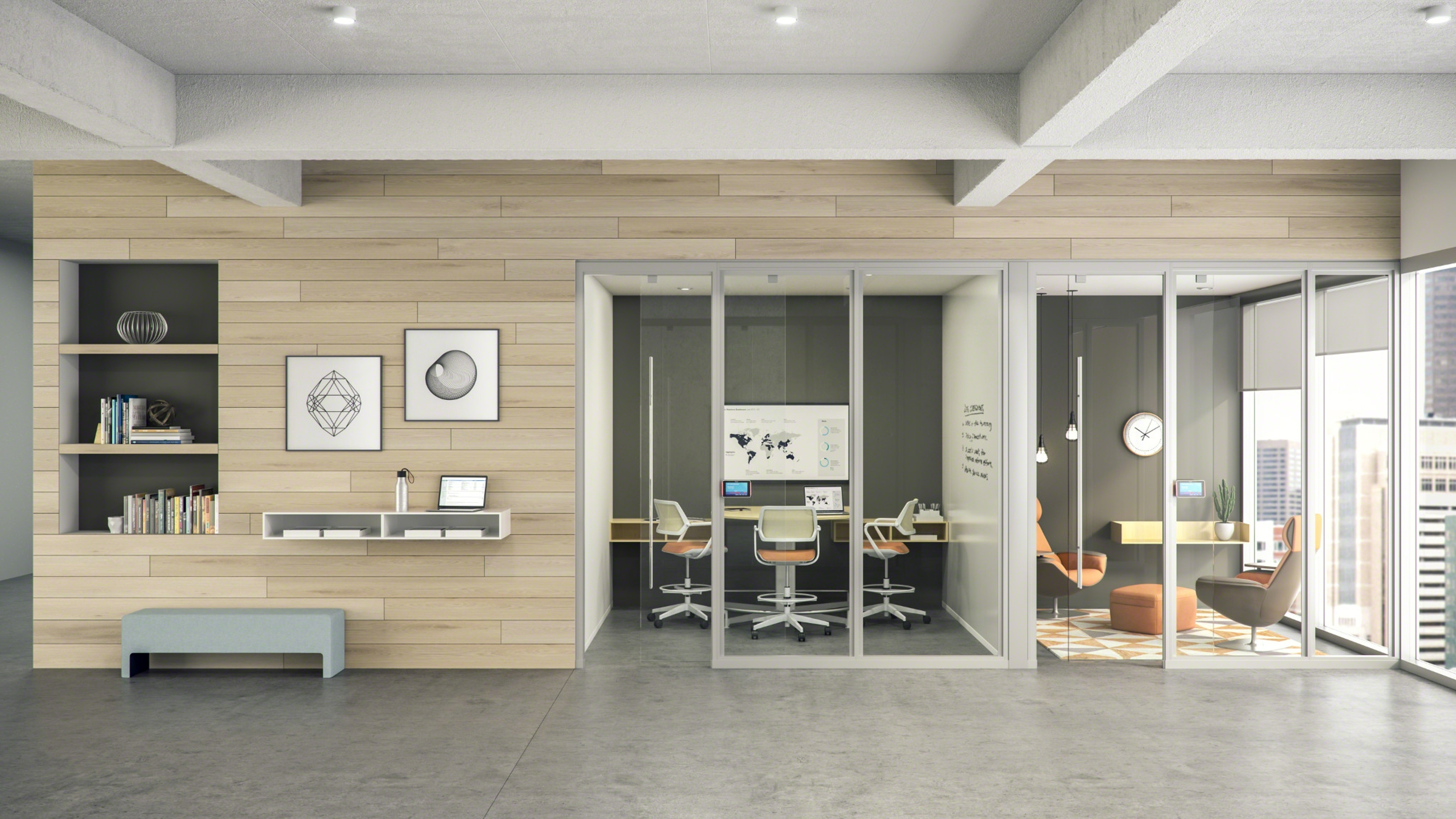 Glass Selections Modular Office Wall System | Steelcase