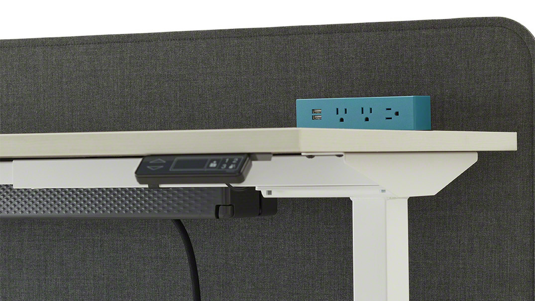 Steelcase PowerStrip Plus for Desktop with USB Ports | Steelcase