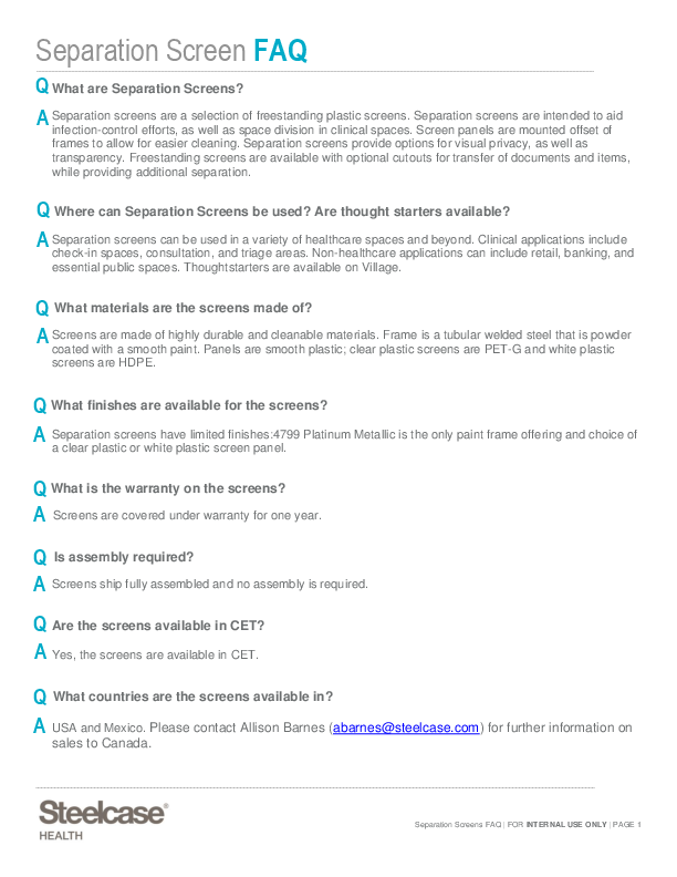 STEELCASE-HEALTH-SEPARATION-SCREEN-FAQs-1 – Steelcase