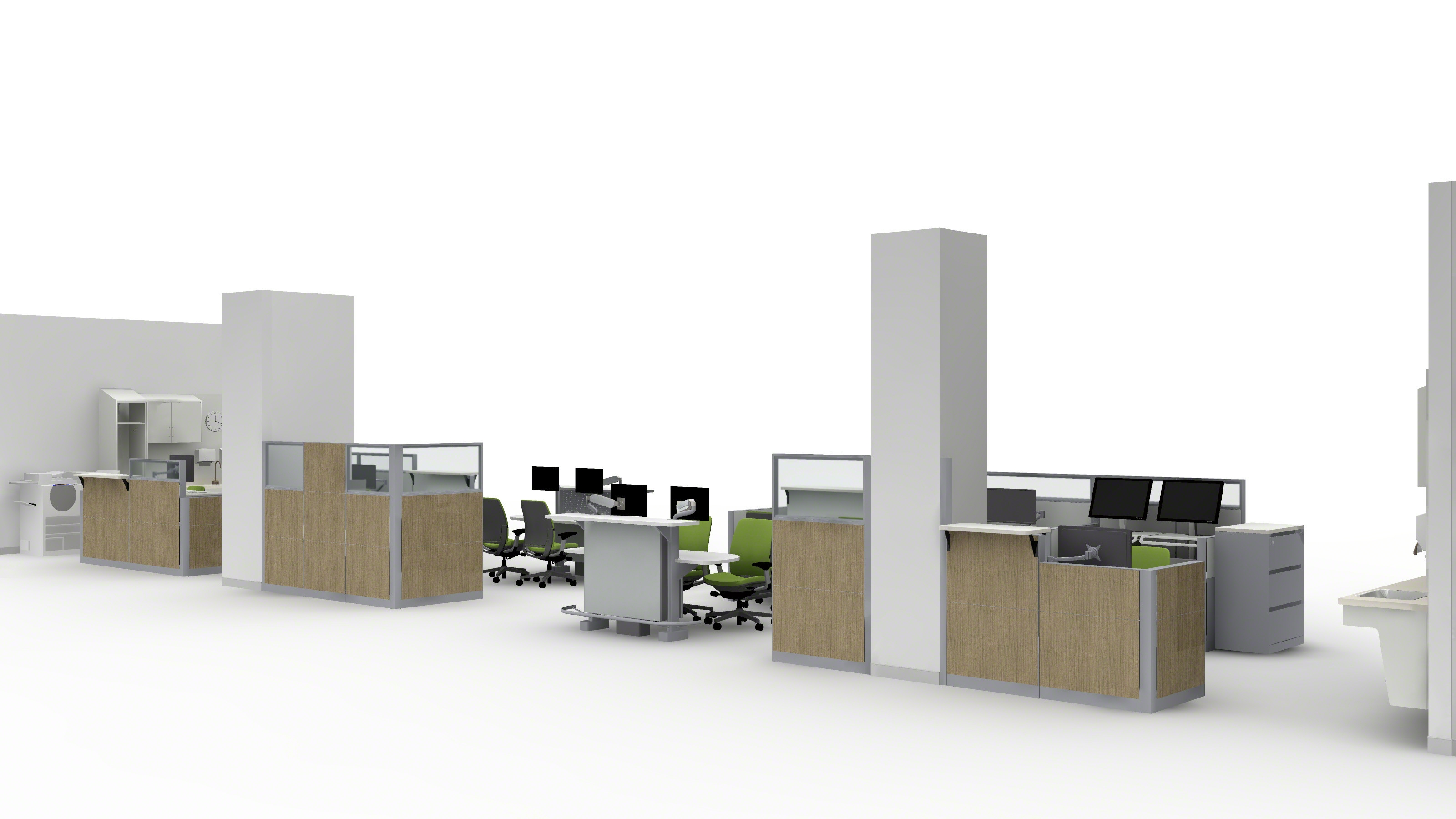 Montage Workstation Panel Based System | Steelcase