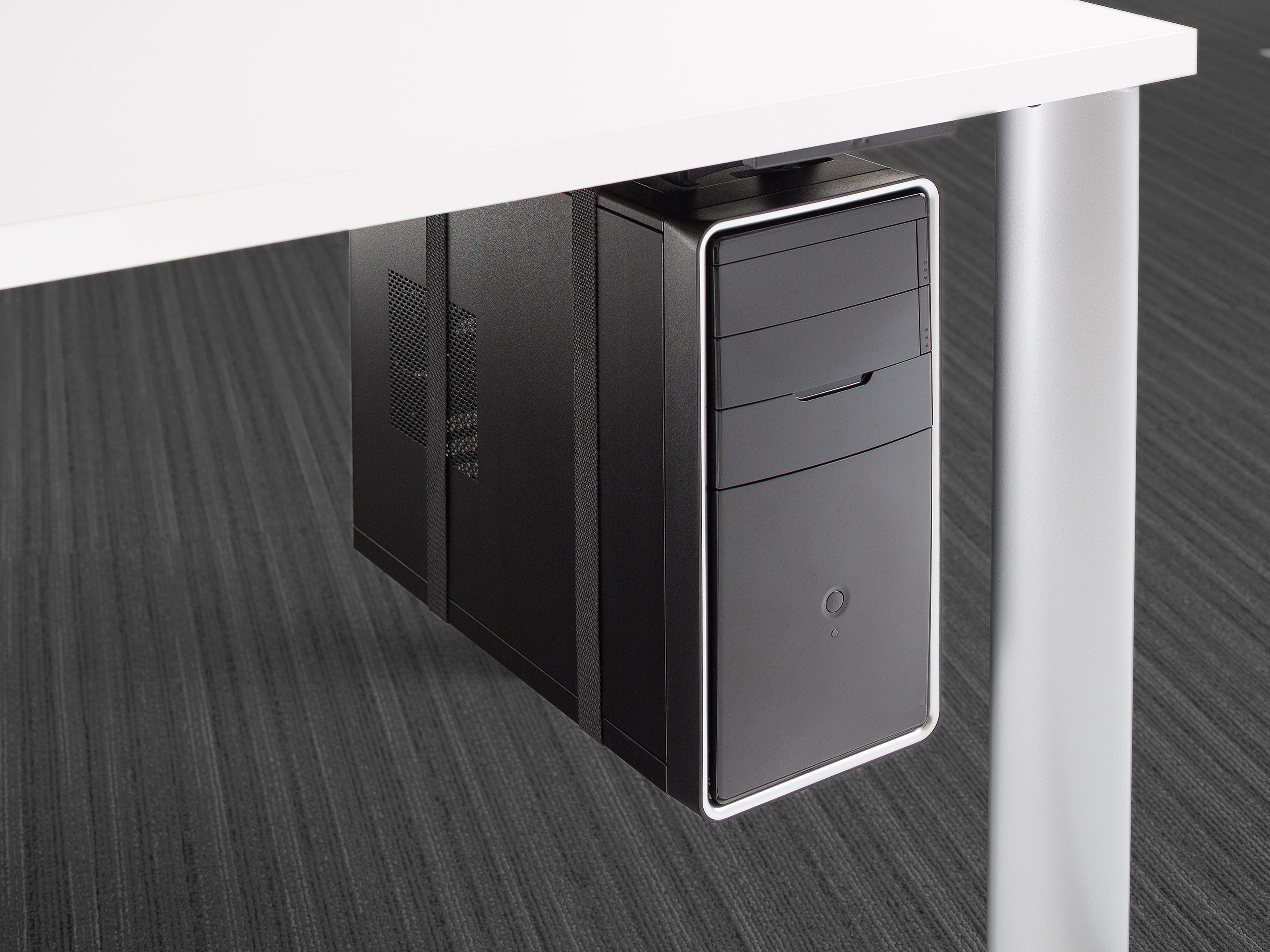 Vertical Locking CPU Holder | Steelcase