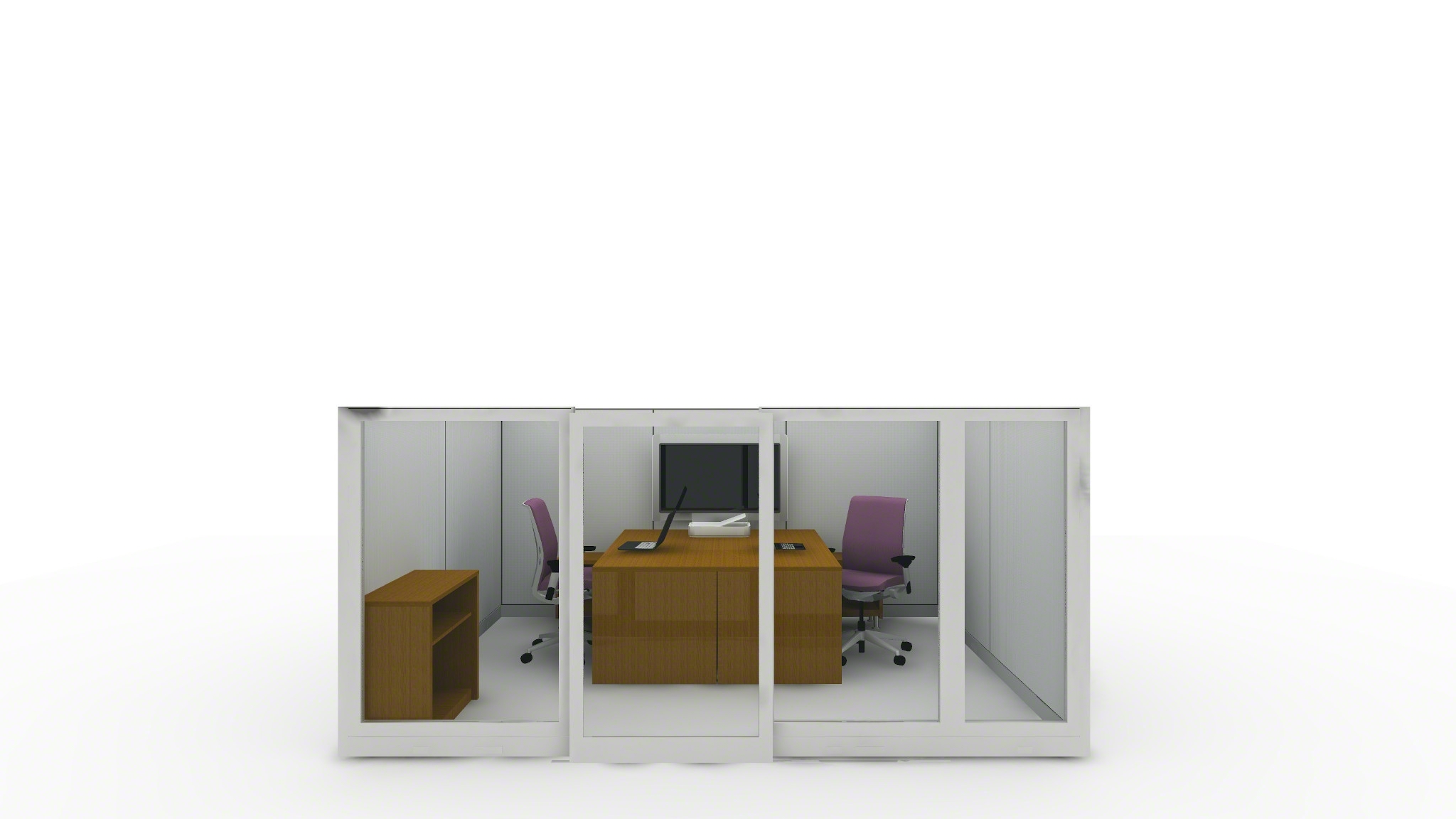 media:scape Multimedia Conference Table with Media Hub | Steelcase