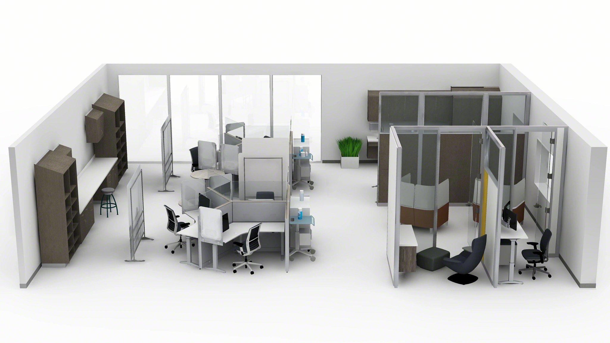 media:scape Multimedia Conference Table with Media Hub | Steelcase