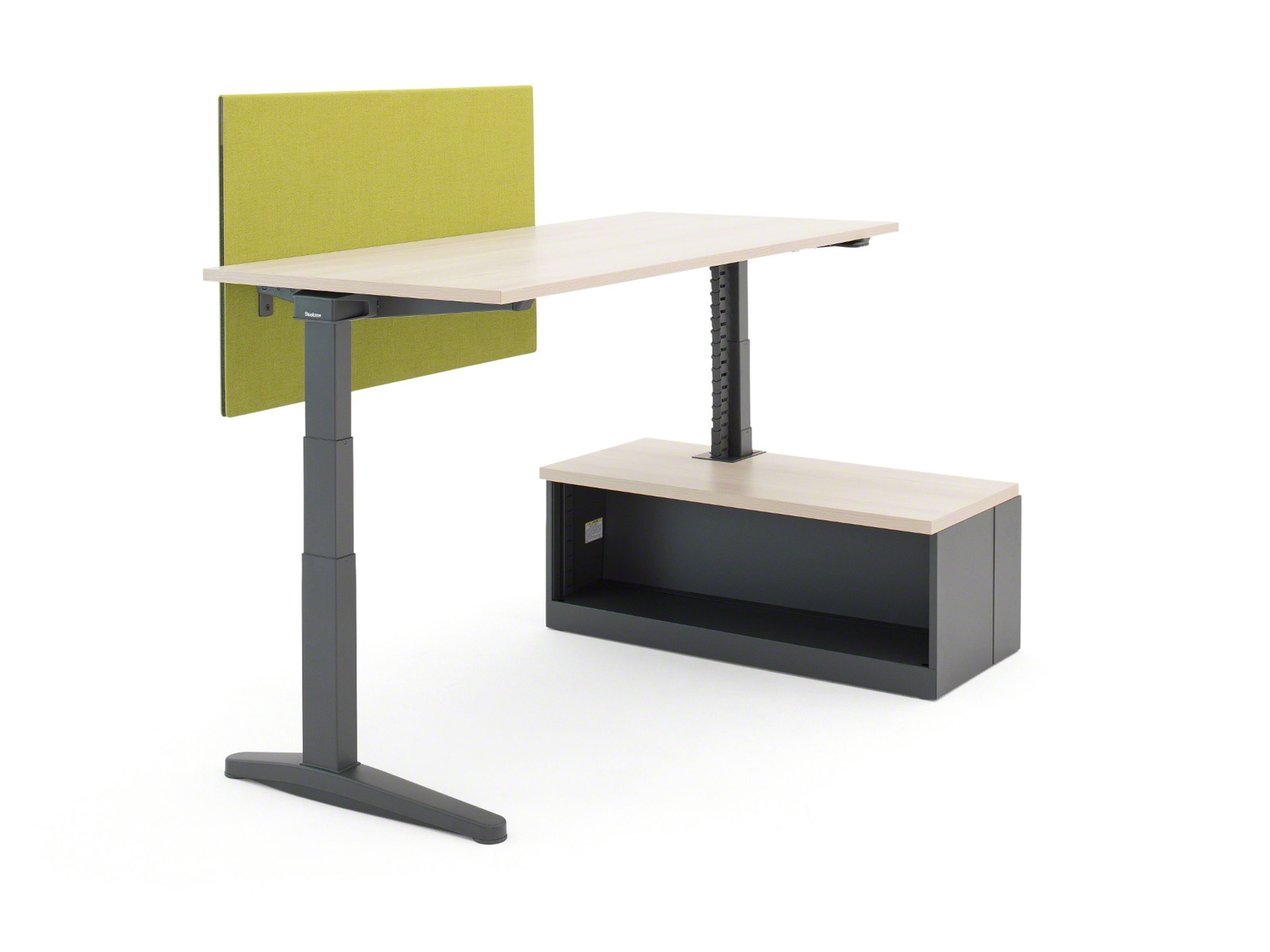 Ology Adjustable Height Computer Desk with Active Touch | Steelcase
