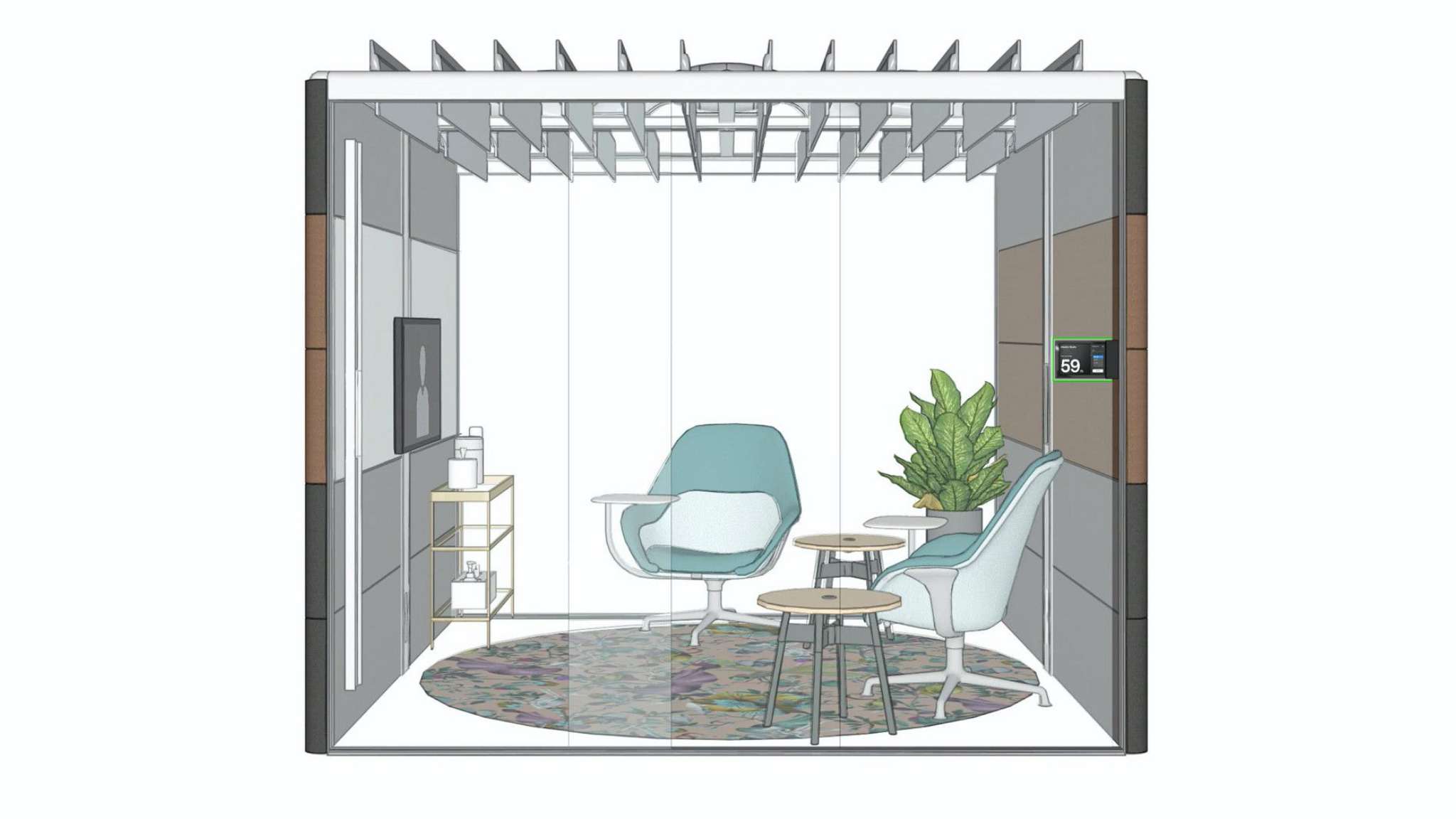 Post-COVID Open Office Desk Layouts | Steelcase