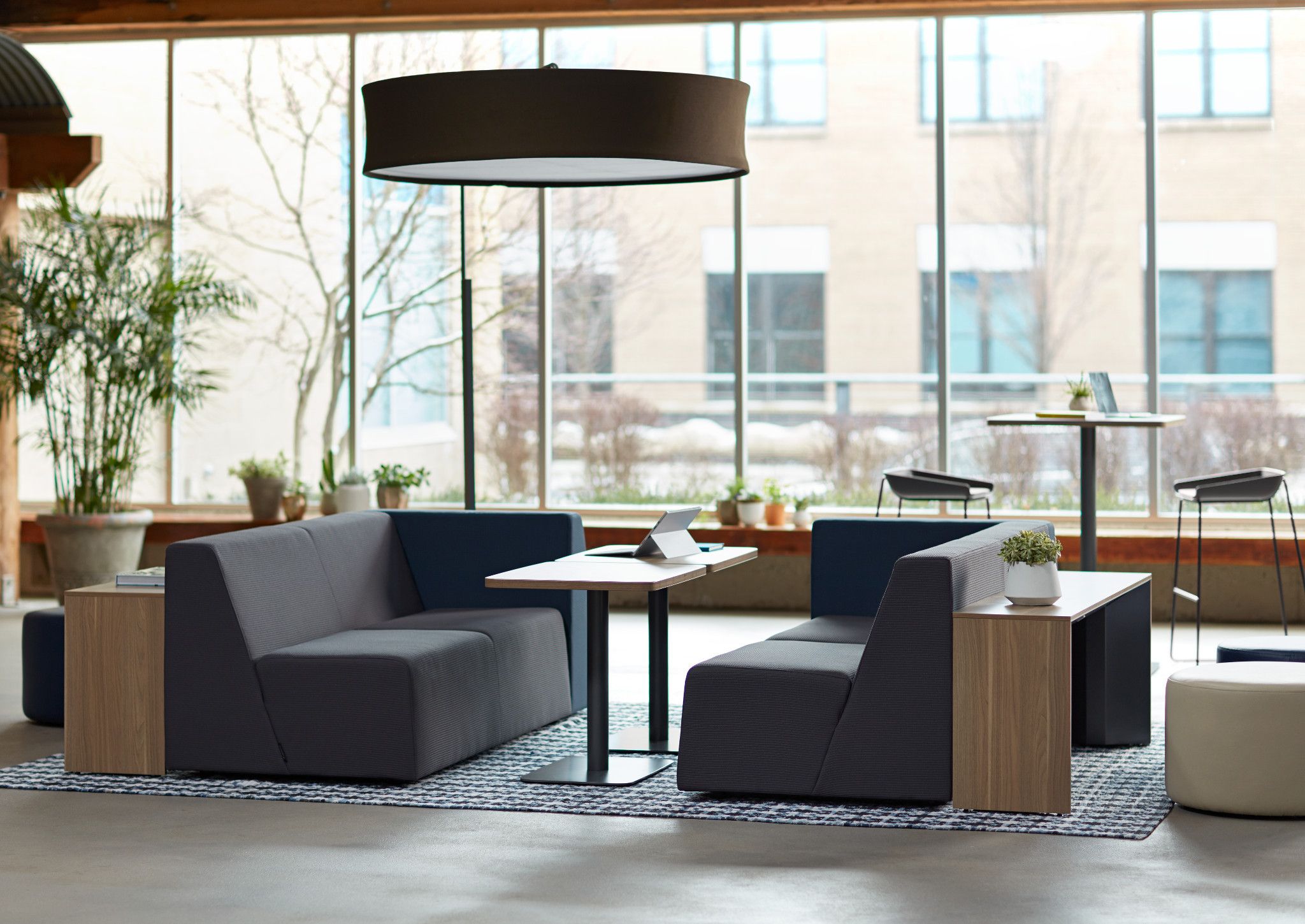 Simple Café, Lounge, and Working-Height Tables | Steelcase