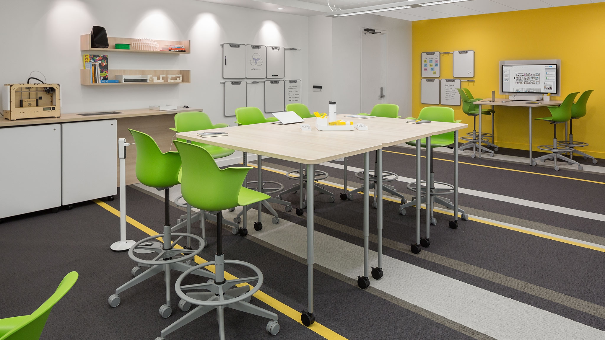 Node Classroom Seating & Mobile Tablet Arm Chair | Steelcase