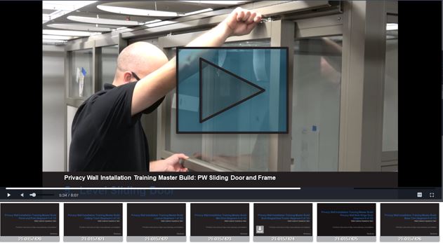 Steelcase Walls Installation Support (Video and Instruction)