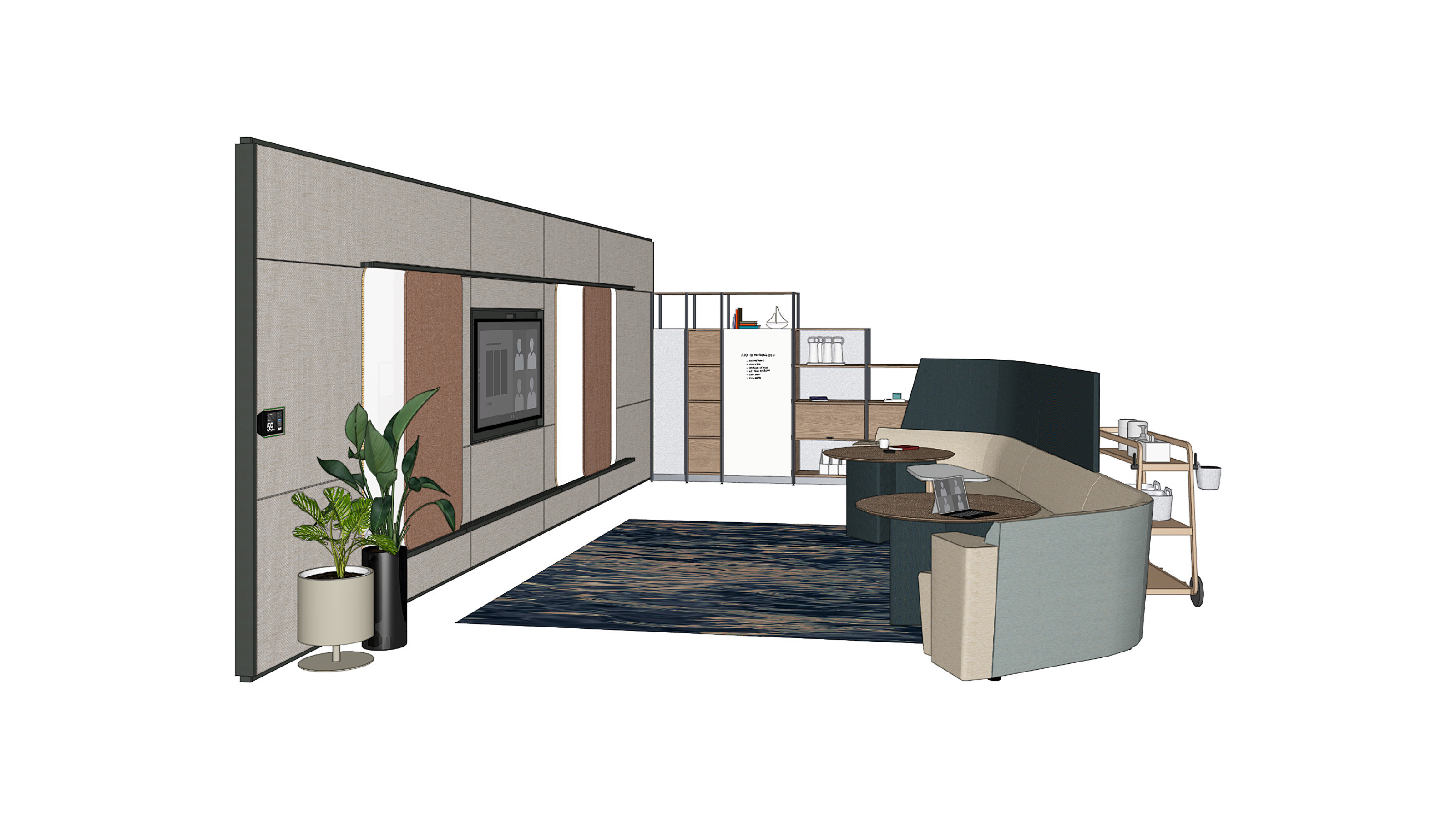 Hybrid Collection: Lounge Space - Steelcase