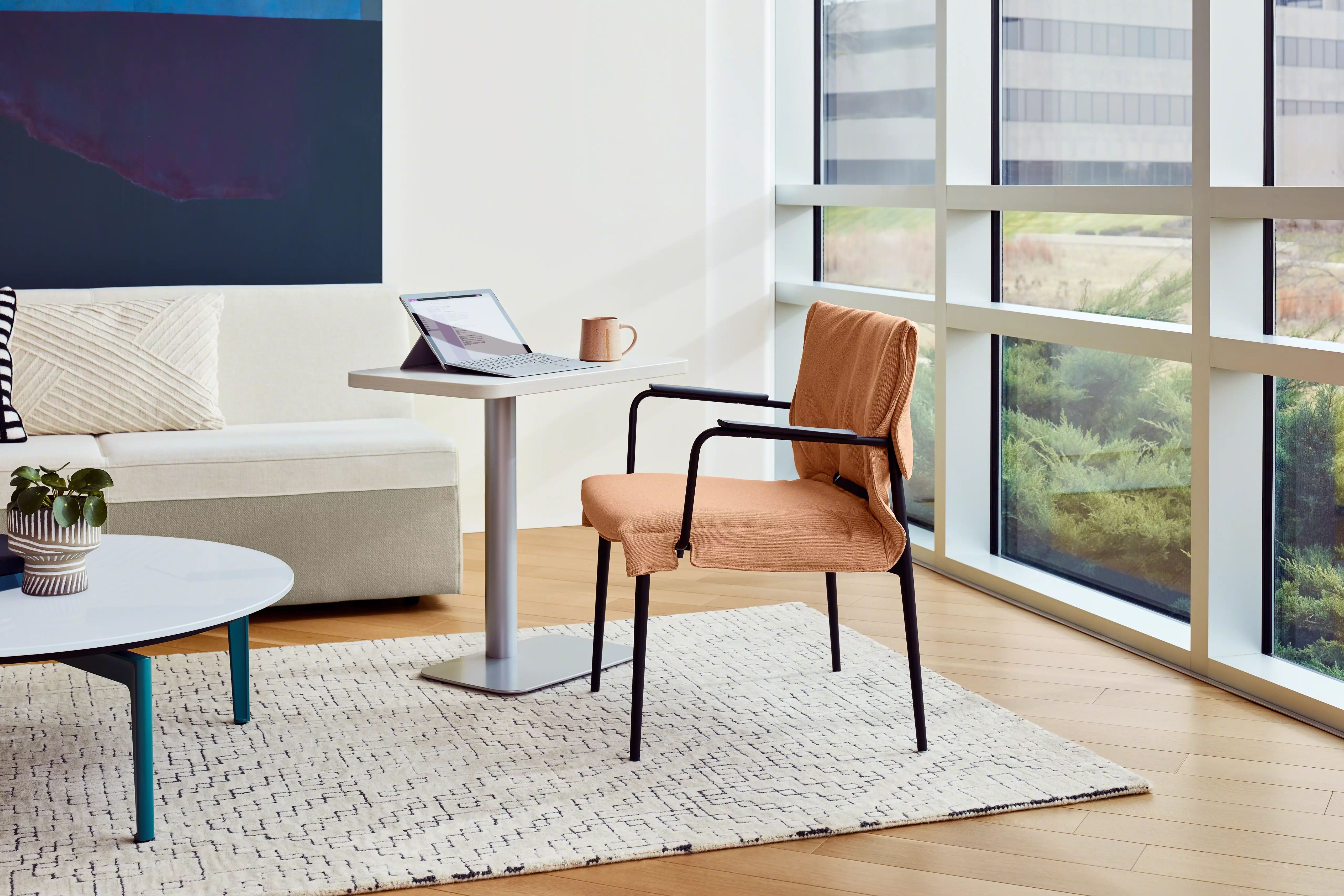 Simple Café, Lounge, and Working-Height Tables | Steelcase
