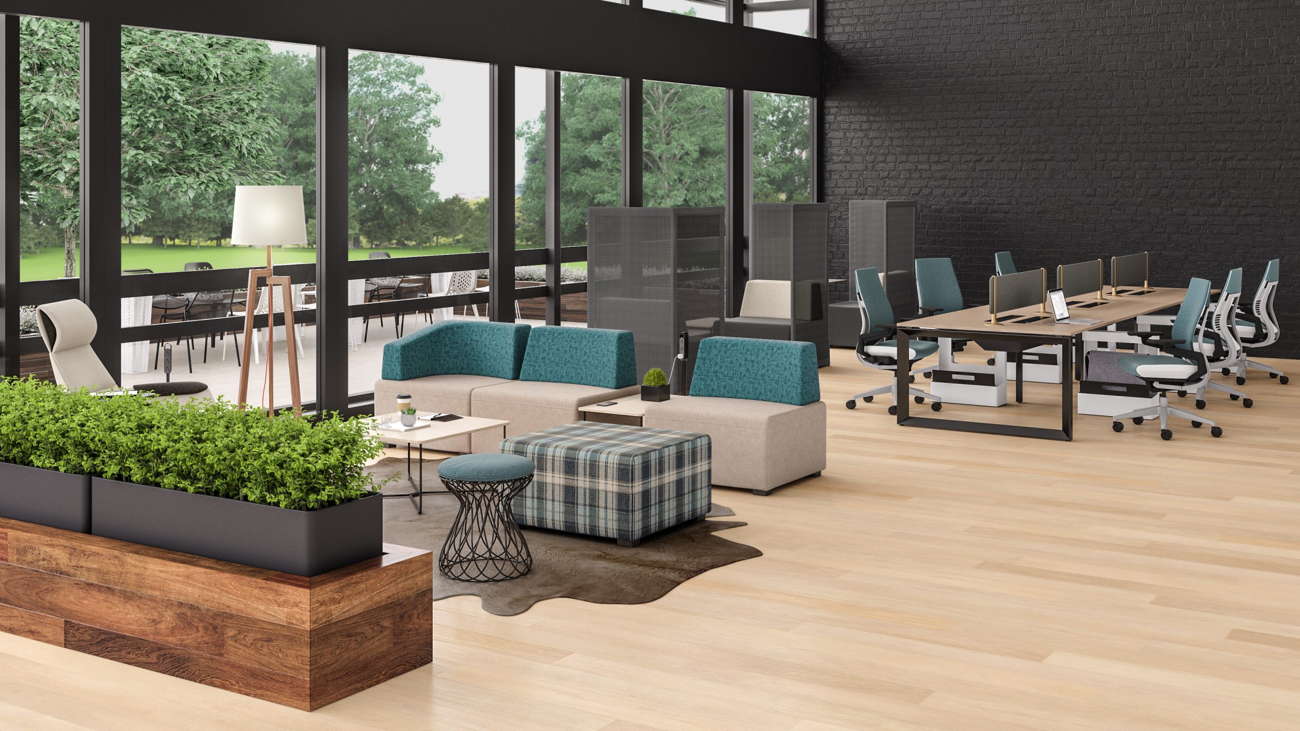 B-Free Modular & Configurable Office Lounge Furniture | Steelcase