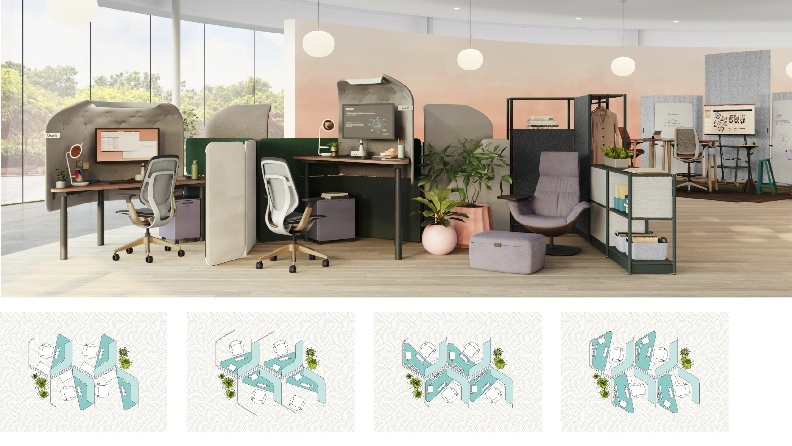 Steelcase Flex Personal Spaces - Steelcase