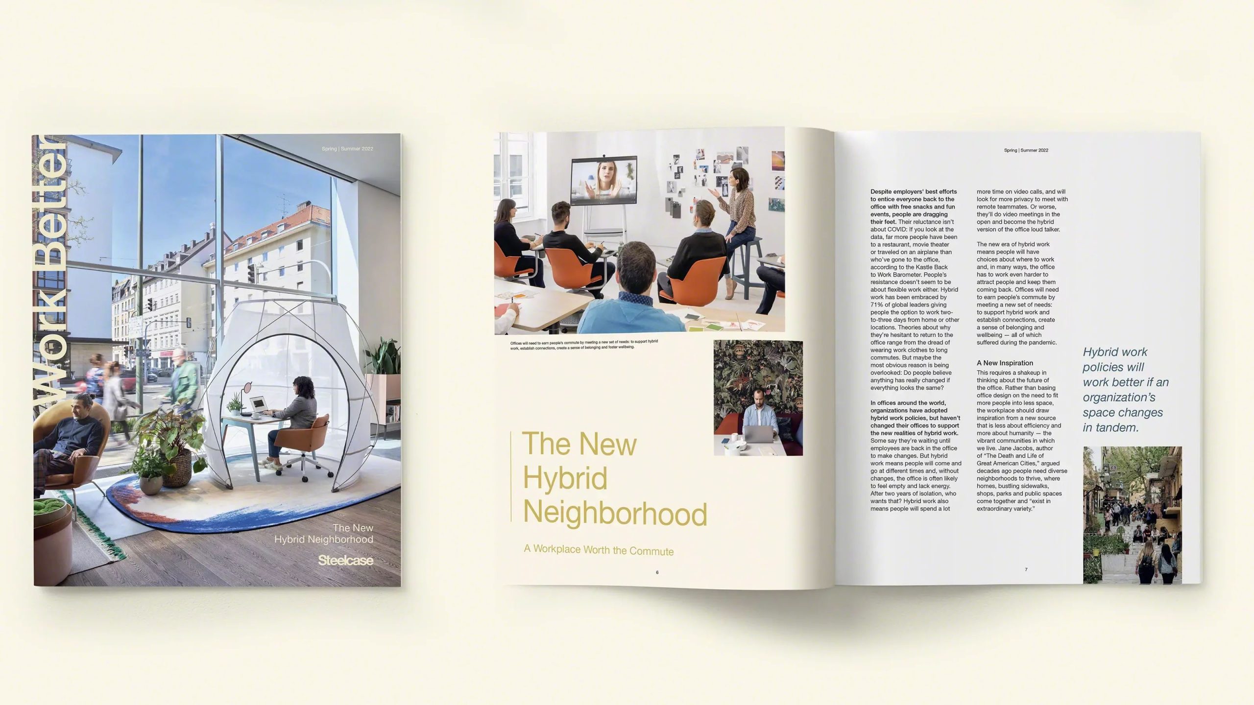 Work Better Magazine - The New Hybrid Neighborhood - Steelcase