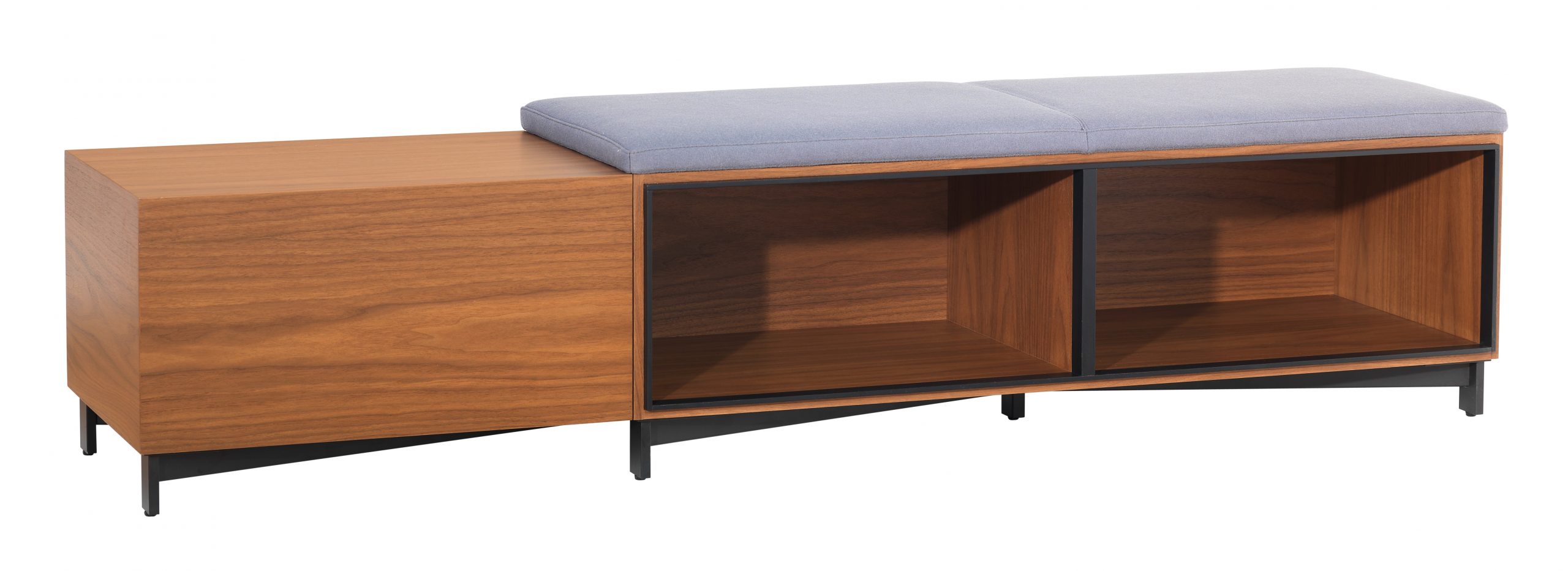 Exponents Office Storage Bench with Cushion by Coalesse | Steelcase