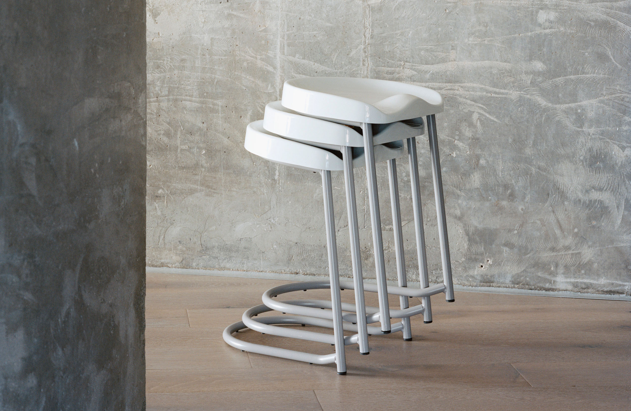 Heidi Stacking Stool - Steelcase