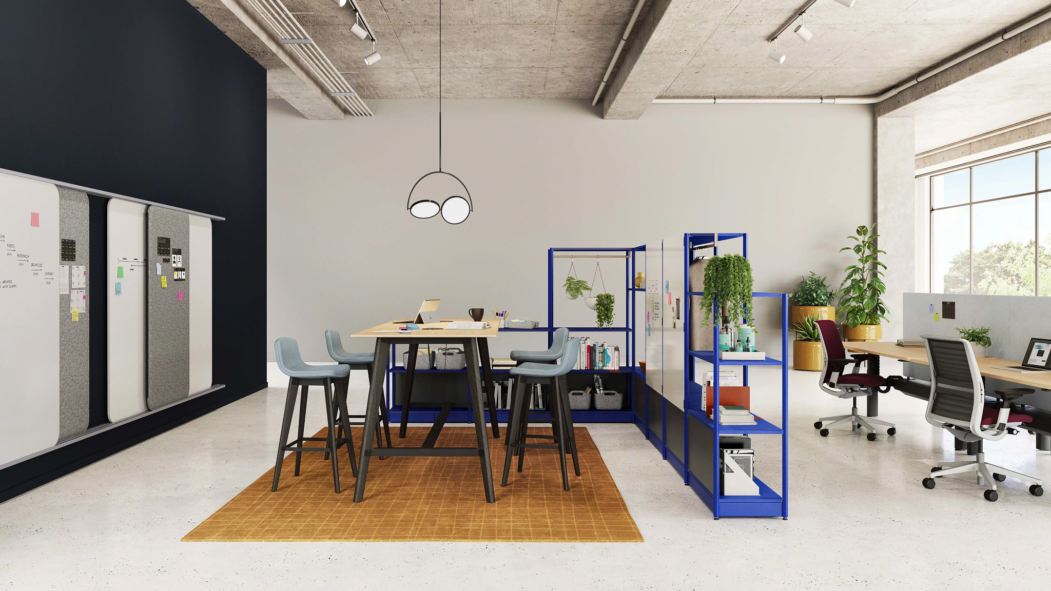 Steelcase Flex Mobile & Reconfigurable Office Furniture Collection ...