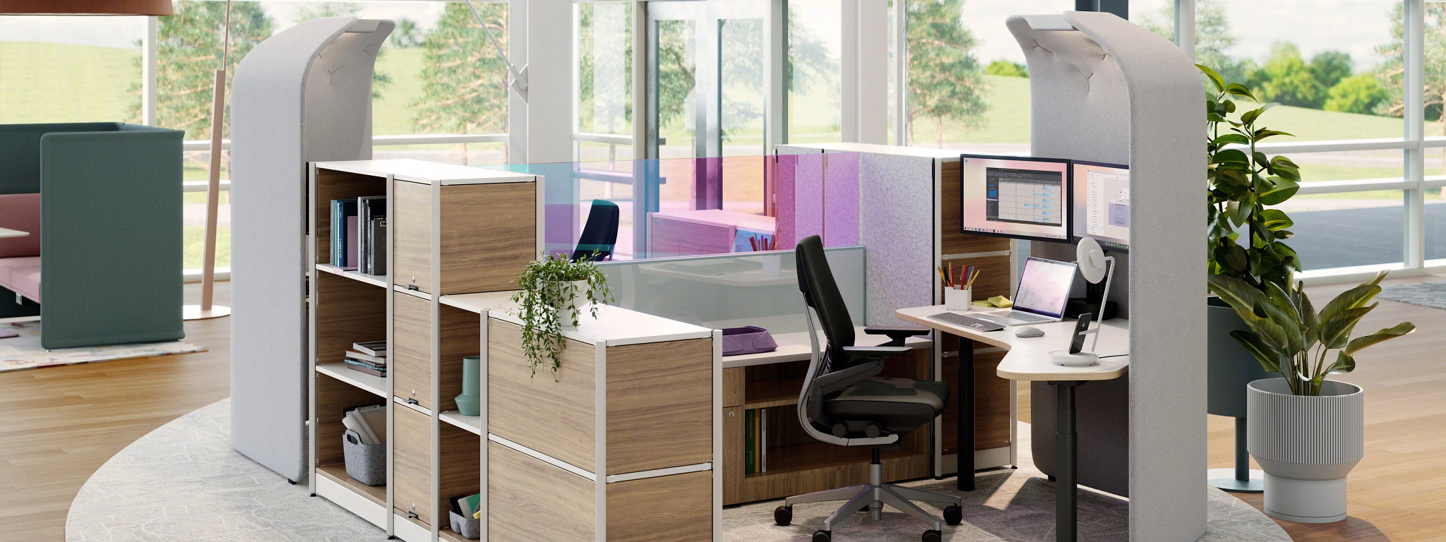 Hybrid Office Focus & Collaboration Spaces - Steelcase