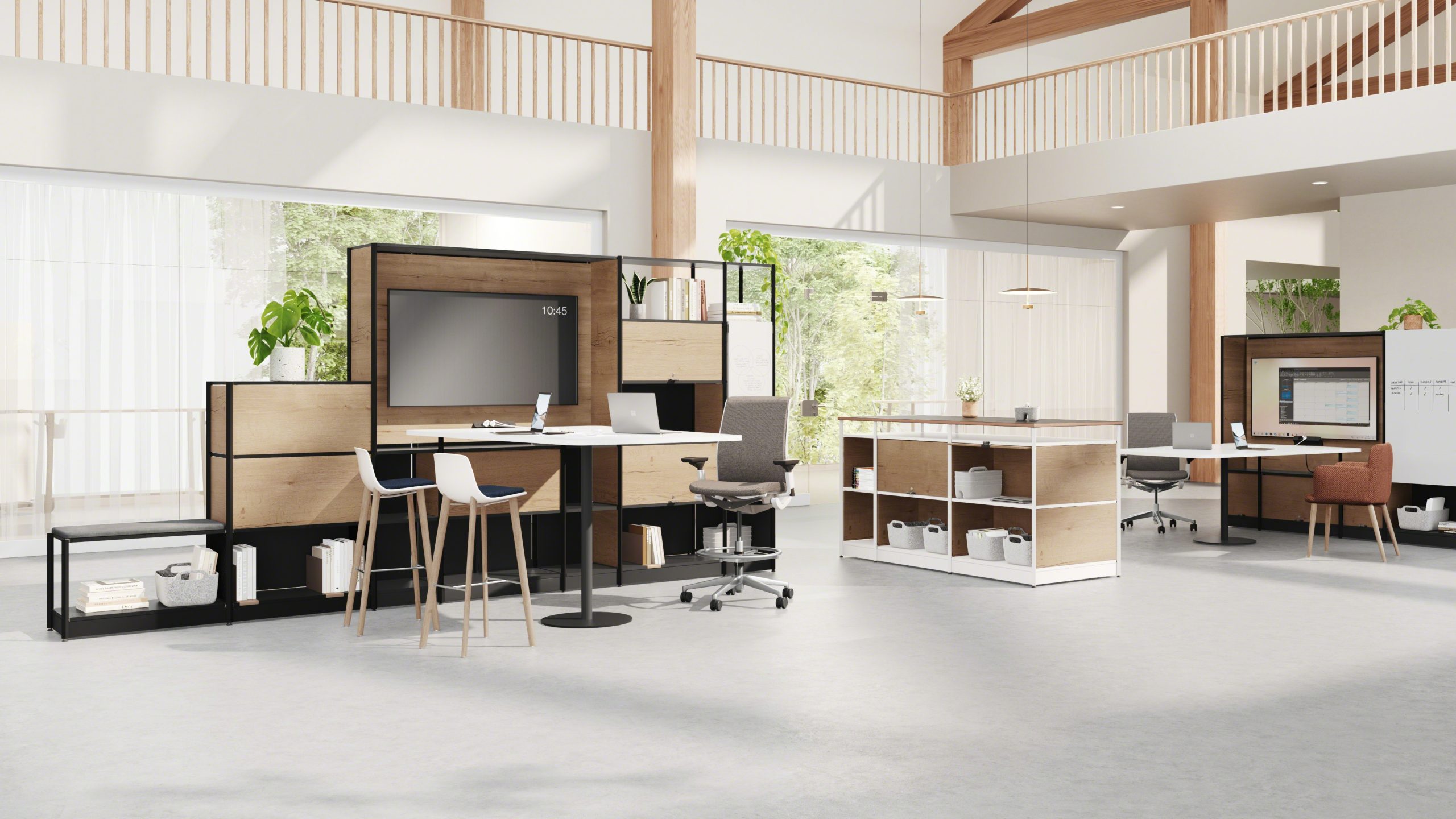 Steelcase Flex Mobile & Reconfigurable Office Furniture Collection ...