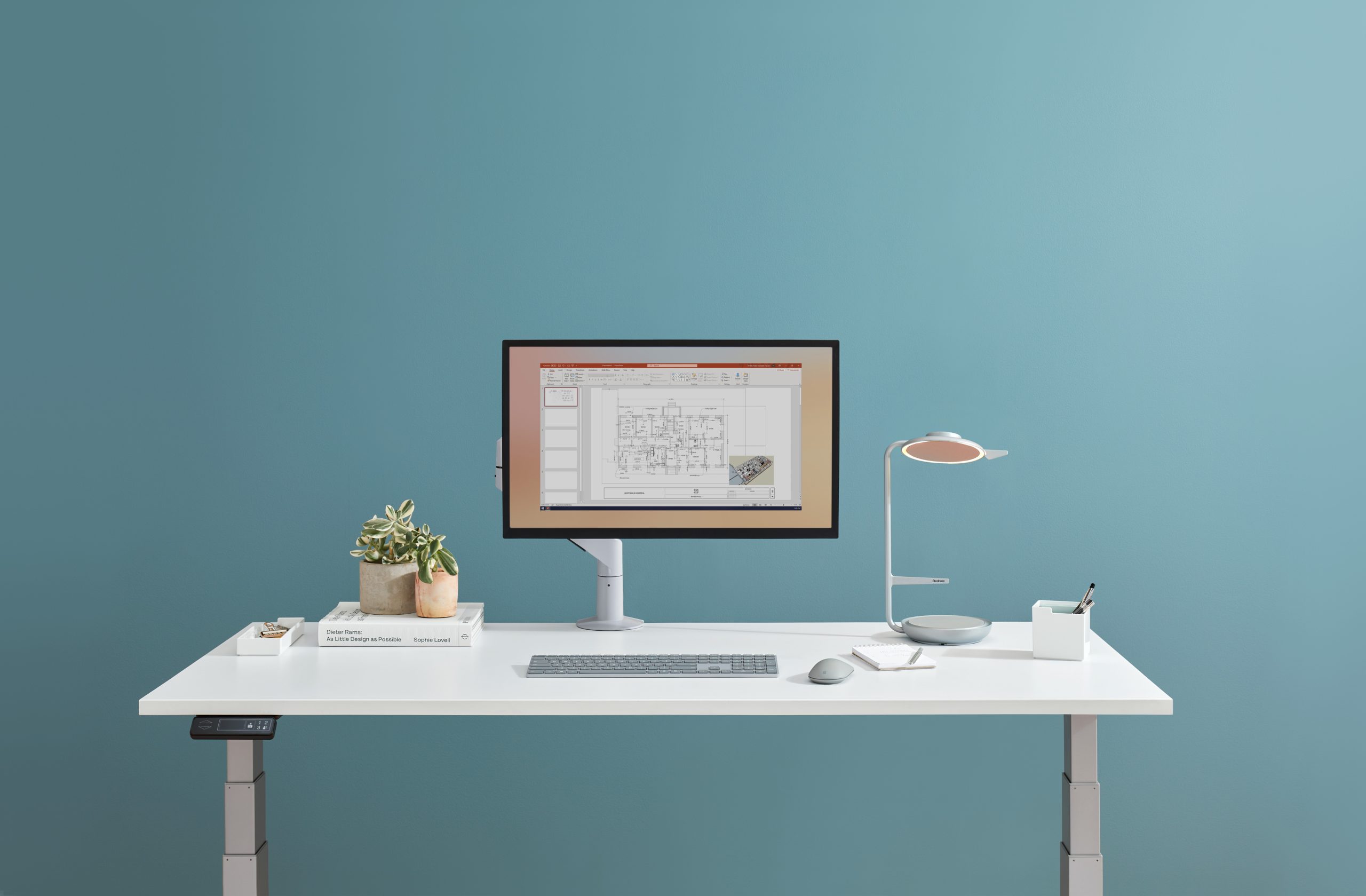 FSMA Single & Dual Monitor Arms & Mounts - Steelcase