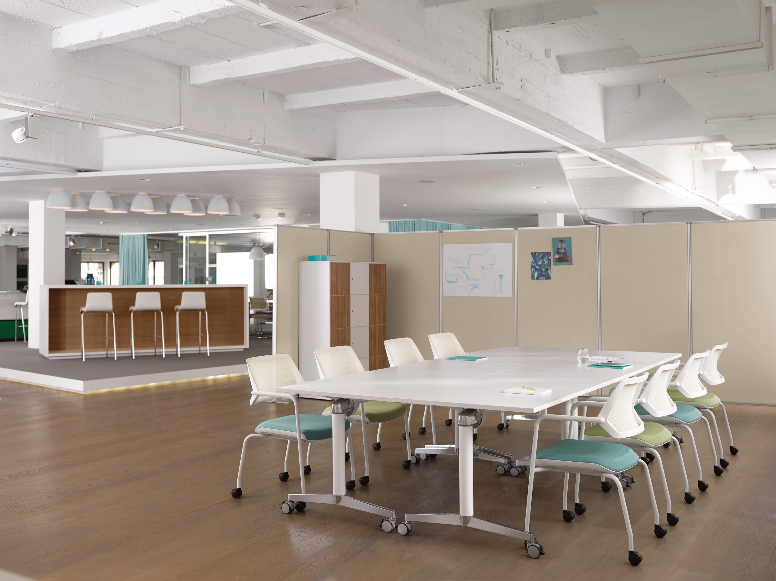 FlipTop Twin Meeting & Training Room Table - Steelcase