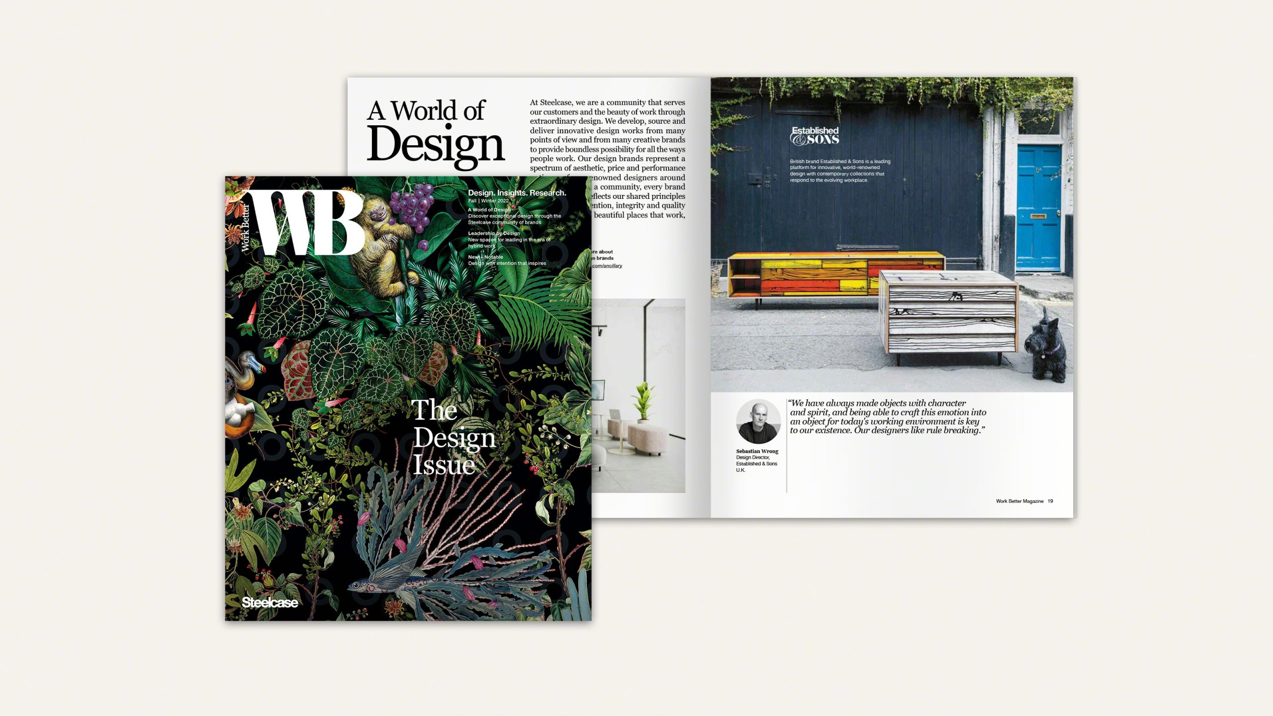 Work Better Magazine - The Design Issue - Steelcase