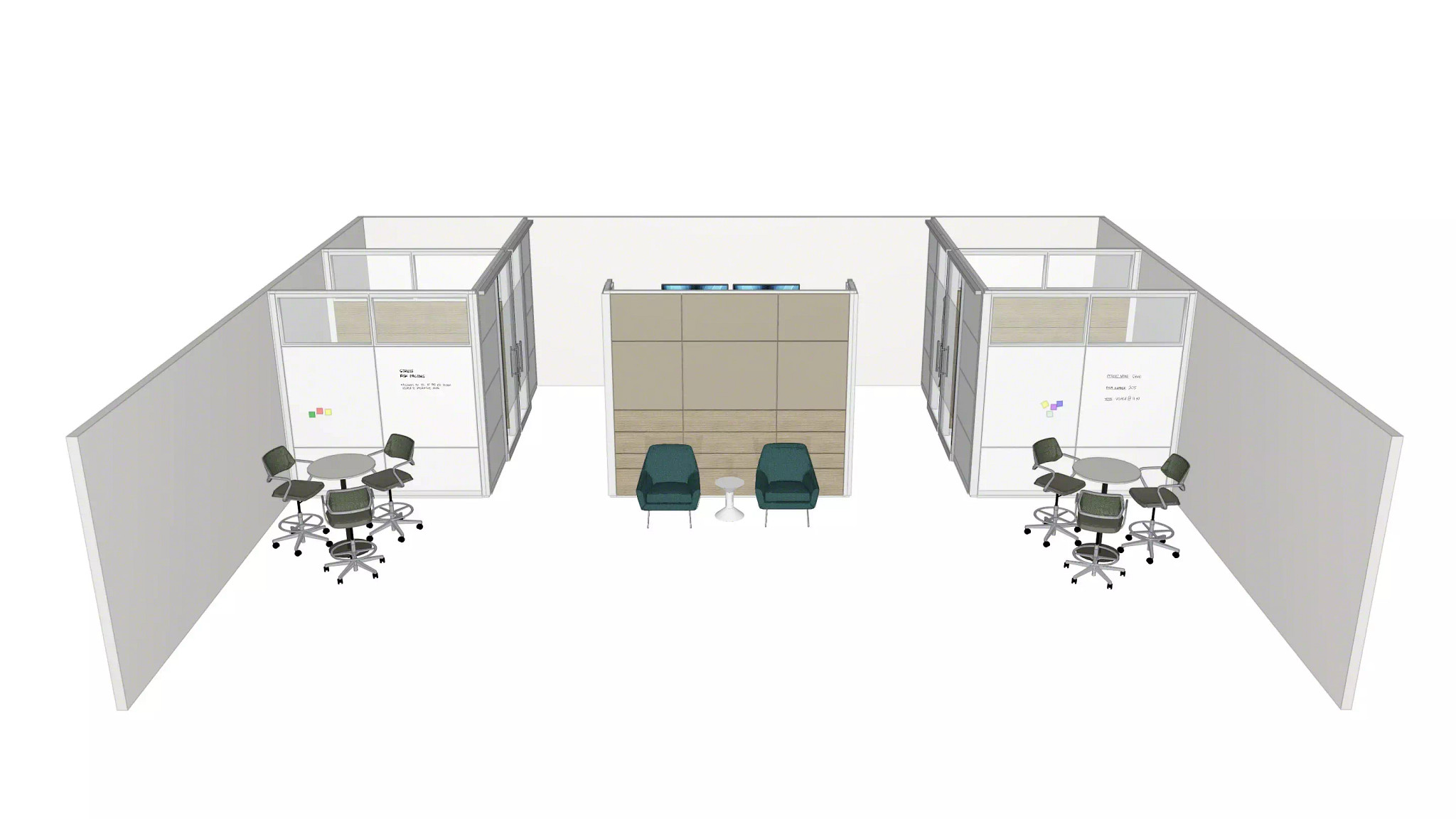 media:scape Multimedia Conference Table with Media Hub | Steelcase