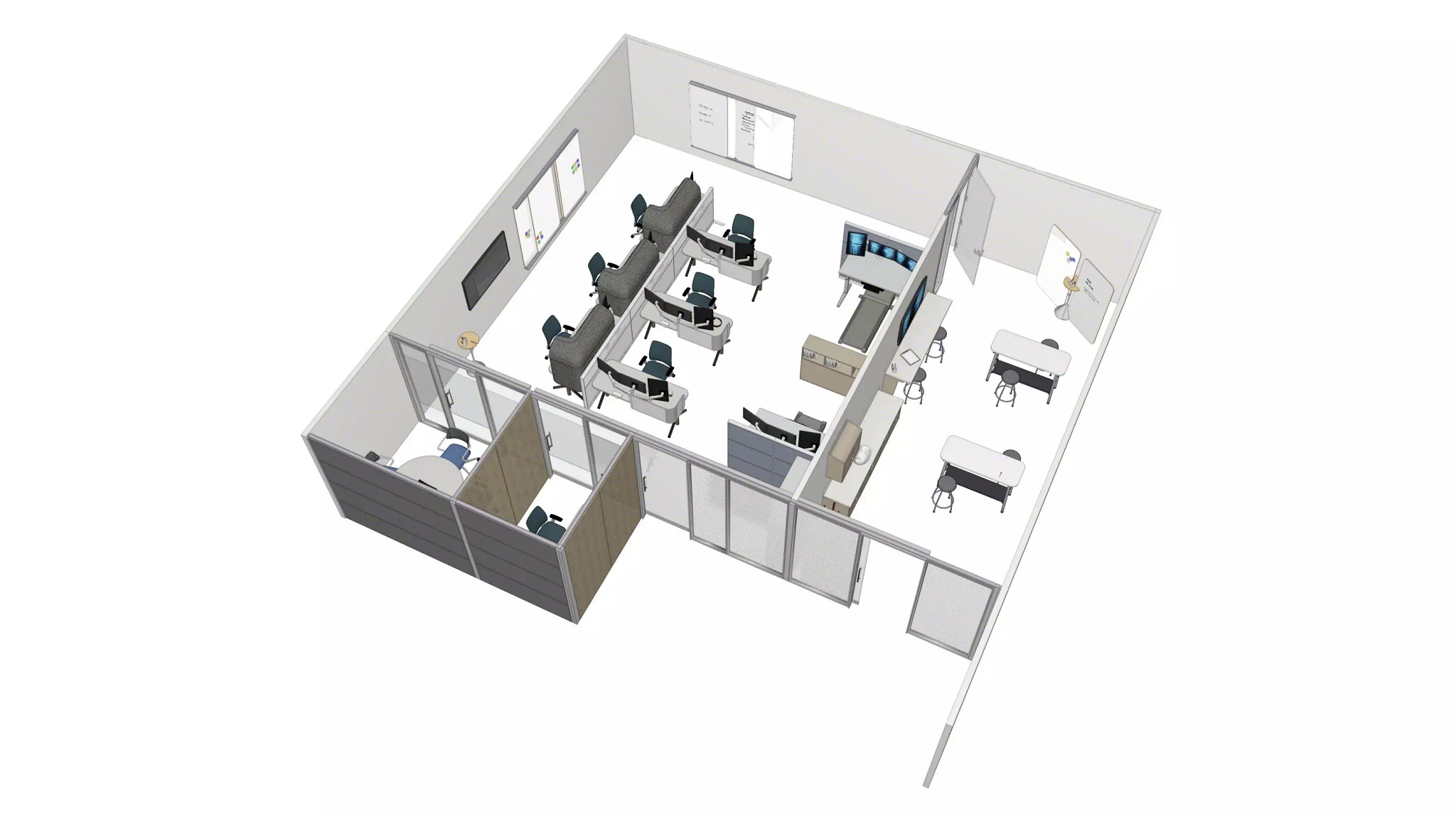 media:scape Multimedia Conference Table with Media Hub | Steelcase