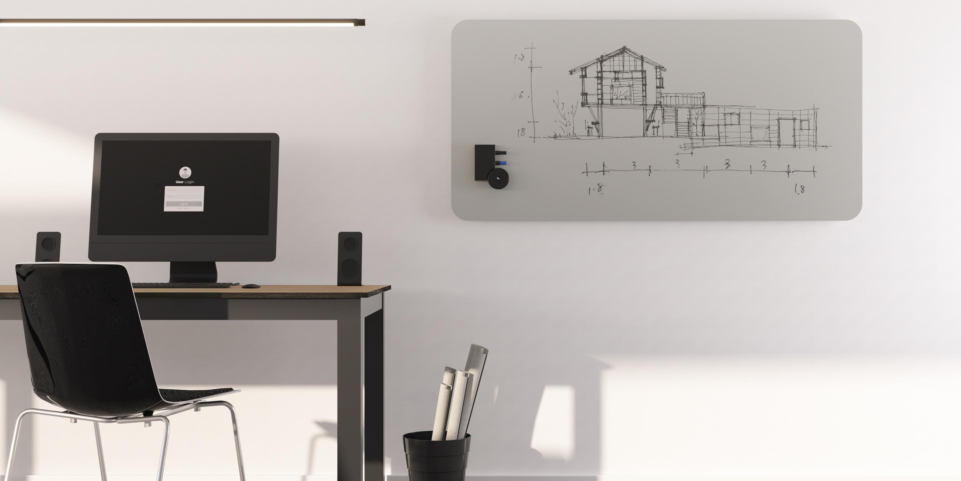 Collaborative ToolBar Whiteboard Accessory Holder | Steelcase