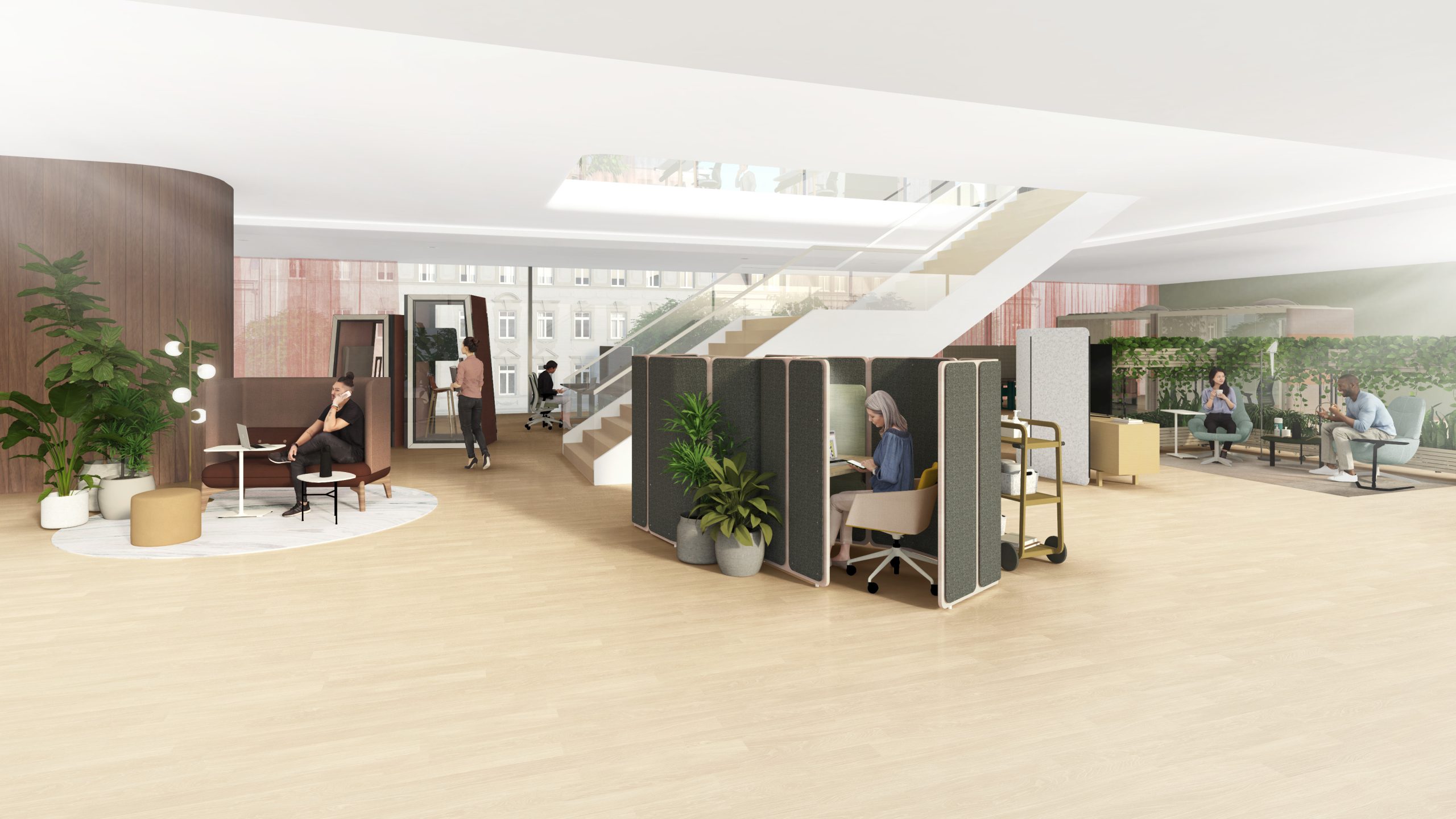 Design Ideas for Personal Spaces at Work Post-Pandemic | Steelcase