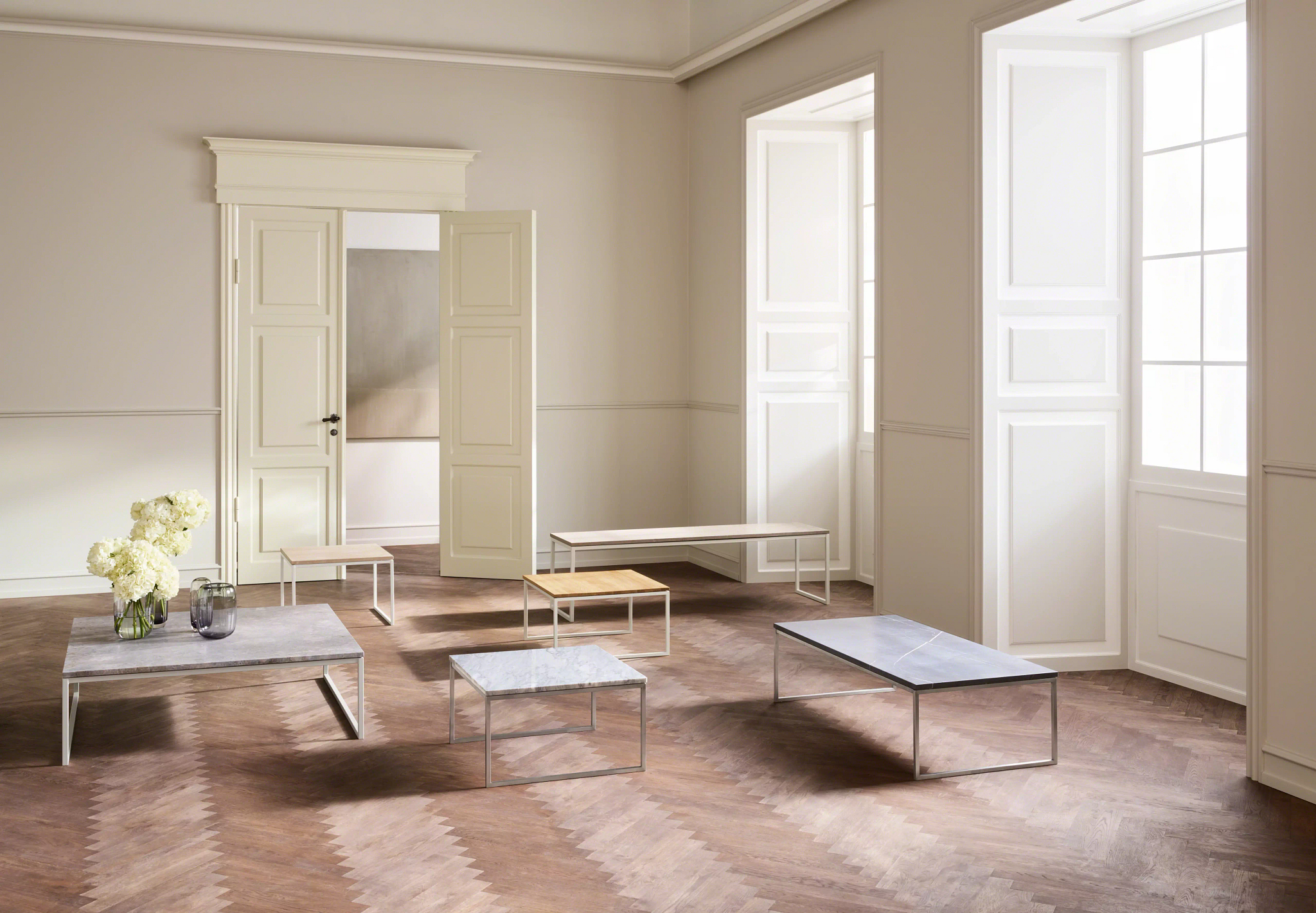 Como Coffee Tables by Bolia - Steelcase