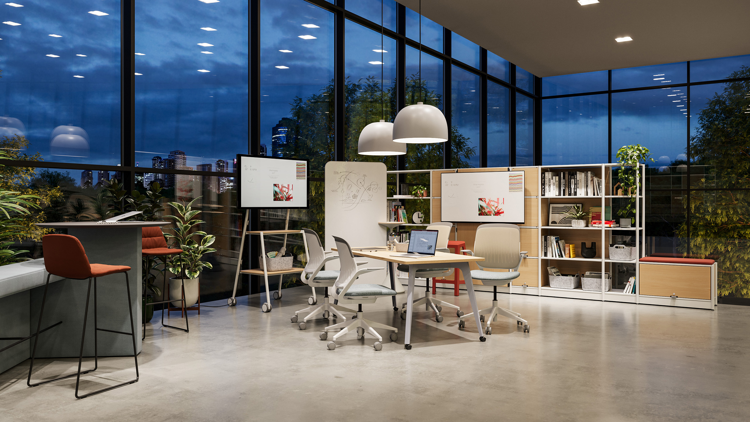 Steelcase Flex Active Frames Office Dividers & Storage | Steelcase