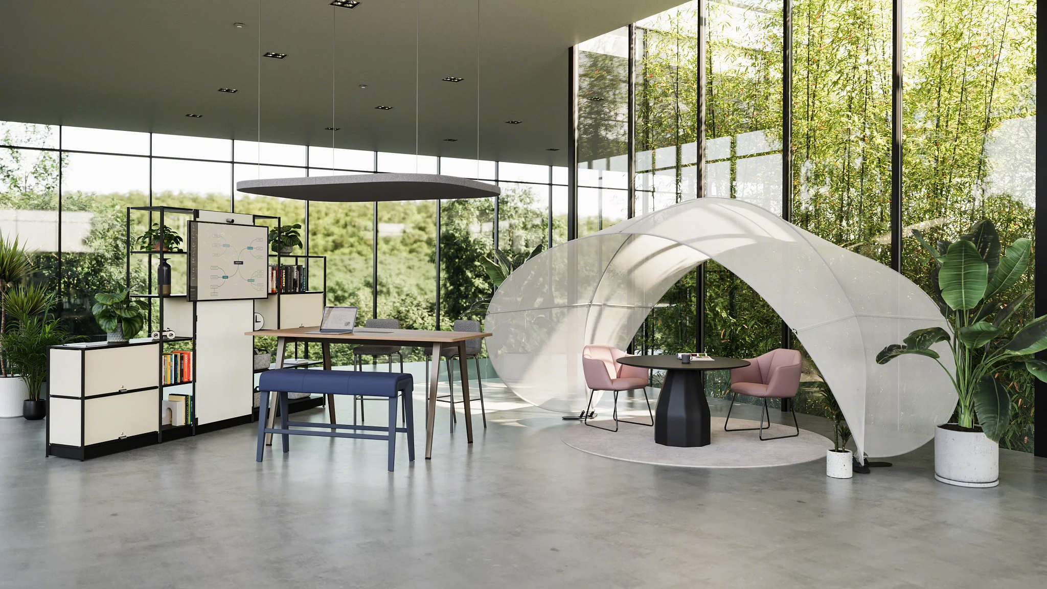 B-Free Modular Office Furniture & Lounge Seating - Steelcase