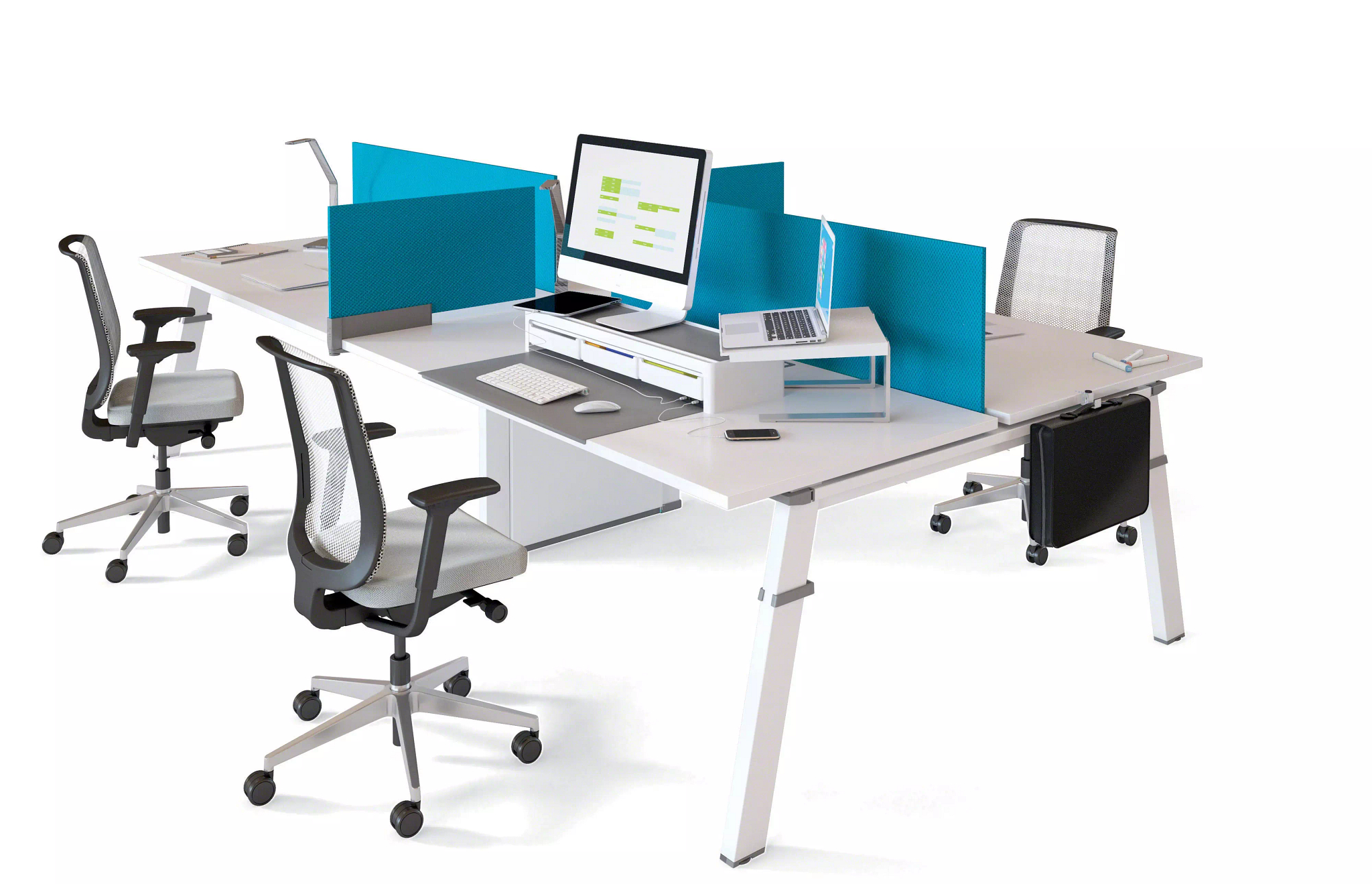 Fusion Bench Work Surface & Desk Organization - Steelcase