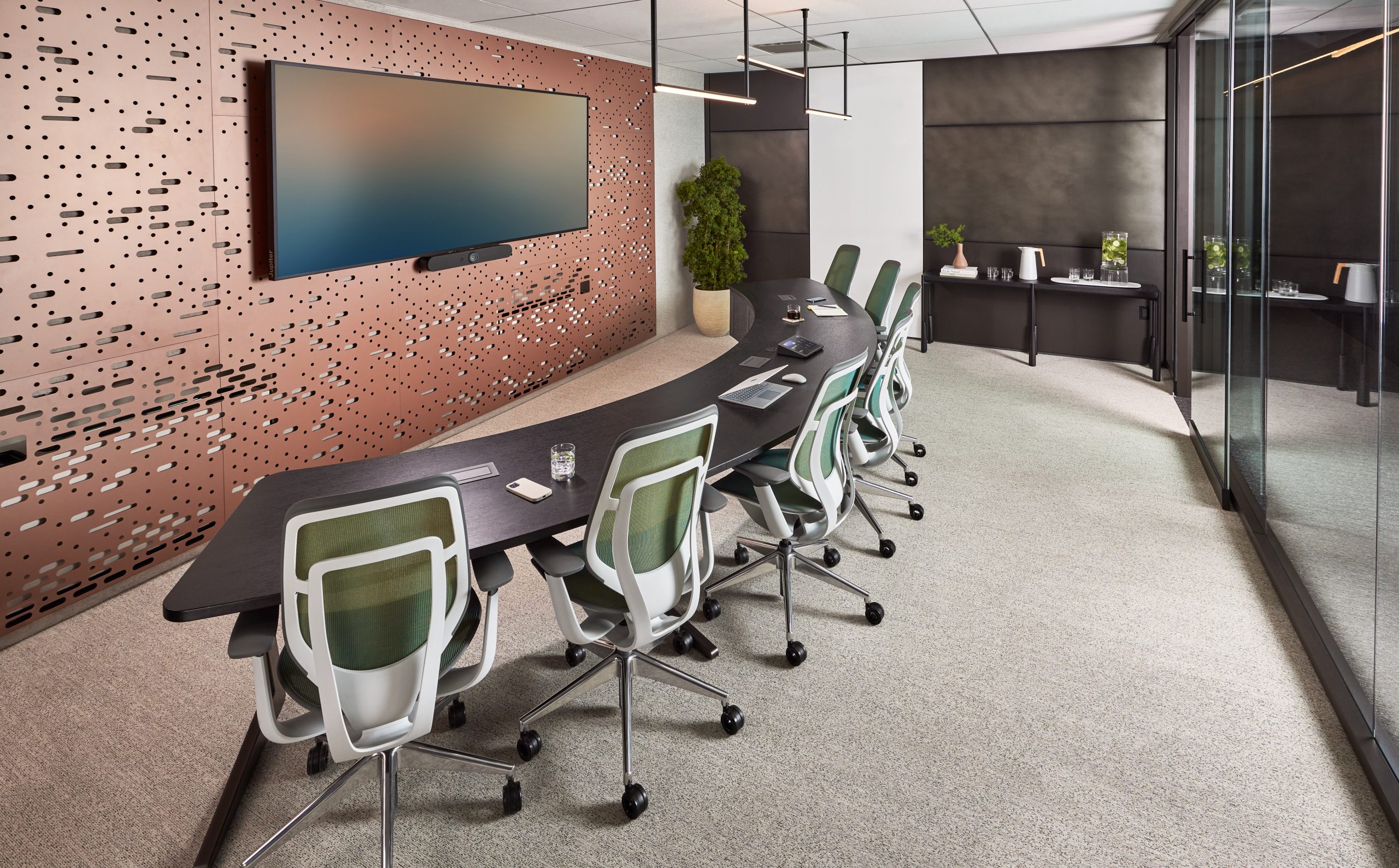 Ocular Conference Tables for Hybrid Collaboration - Steelcase