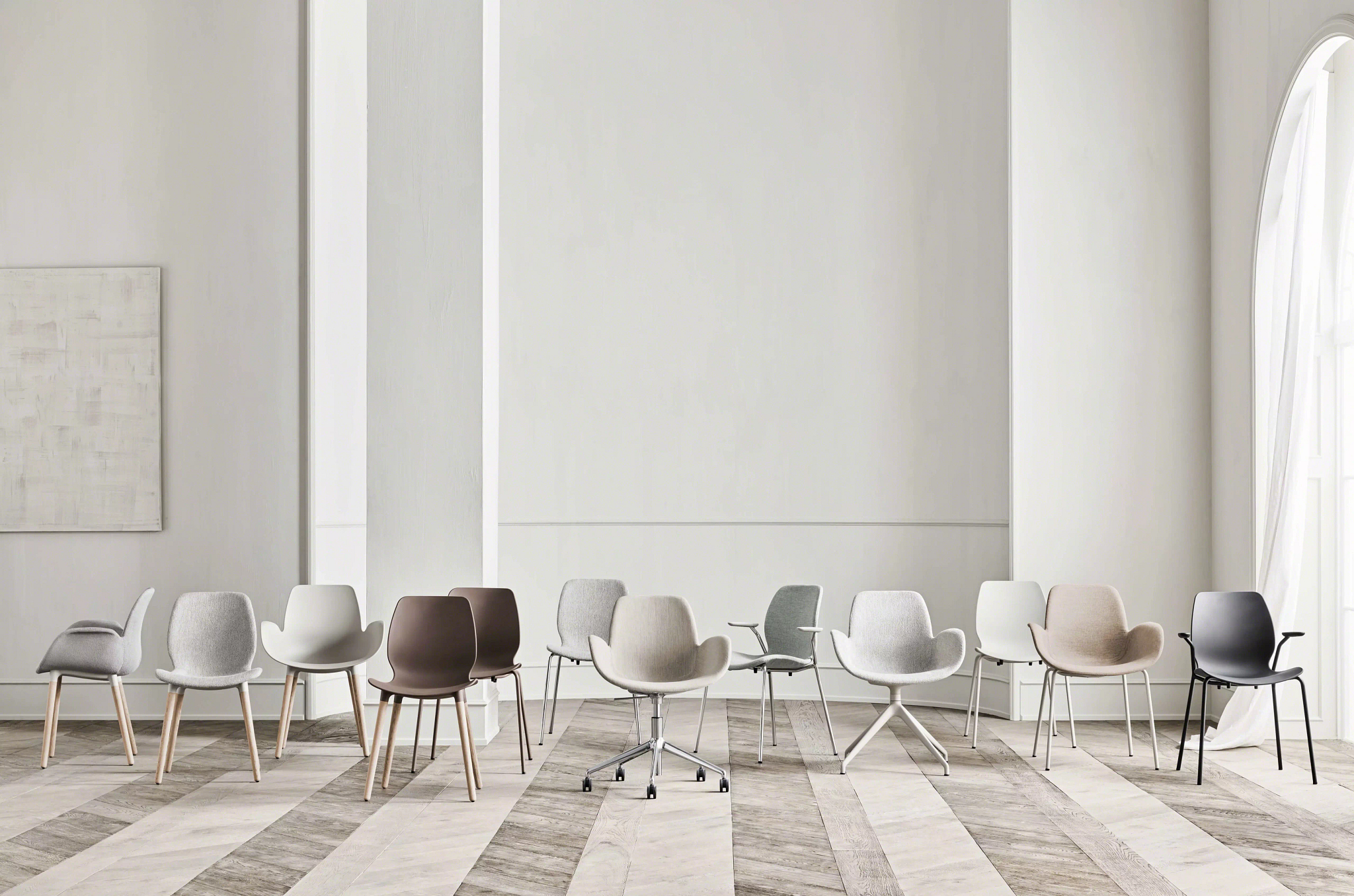 Steelcase + Bolia: Mobiliario Escandinavo de Diseño Moderno