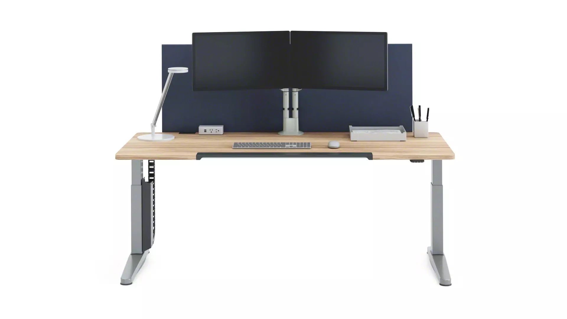 Ology Adjustable Height Computer Desk with Active Touch | Steelcase