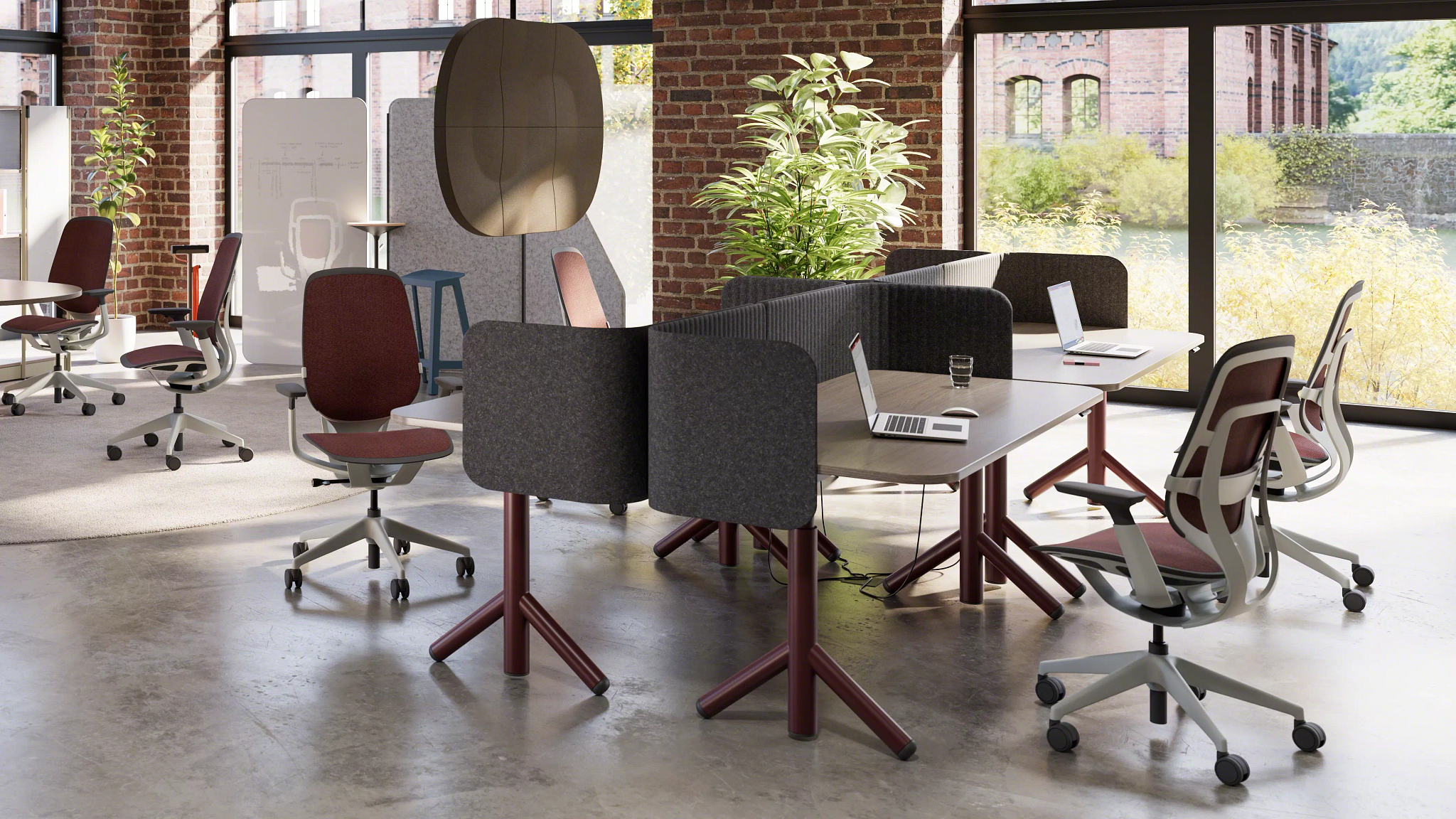 Steelcase Flex Electric Height-Adjustable Office Desk - Steelcase