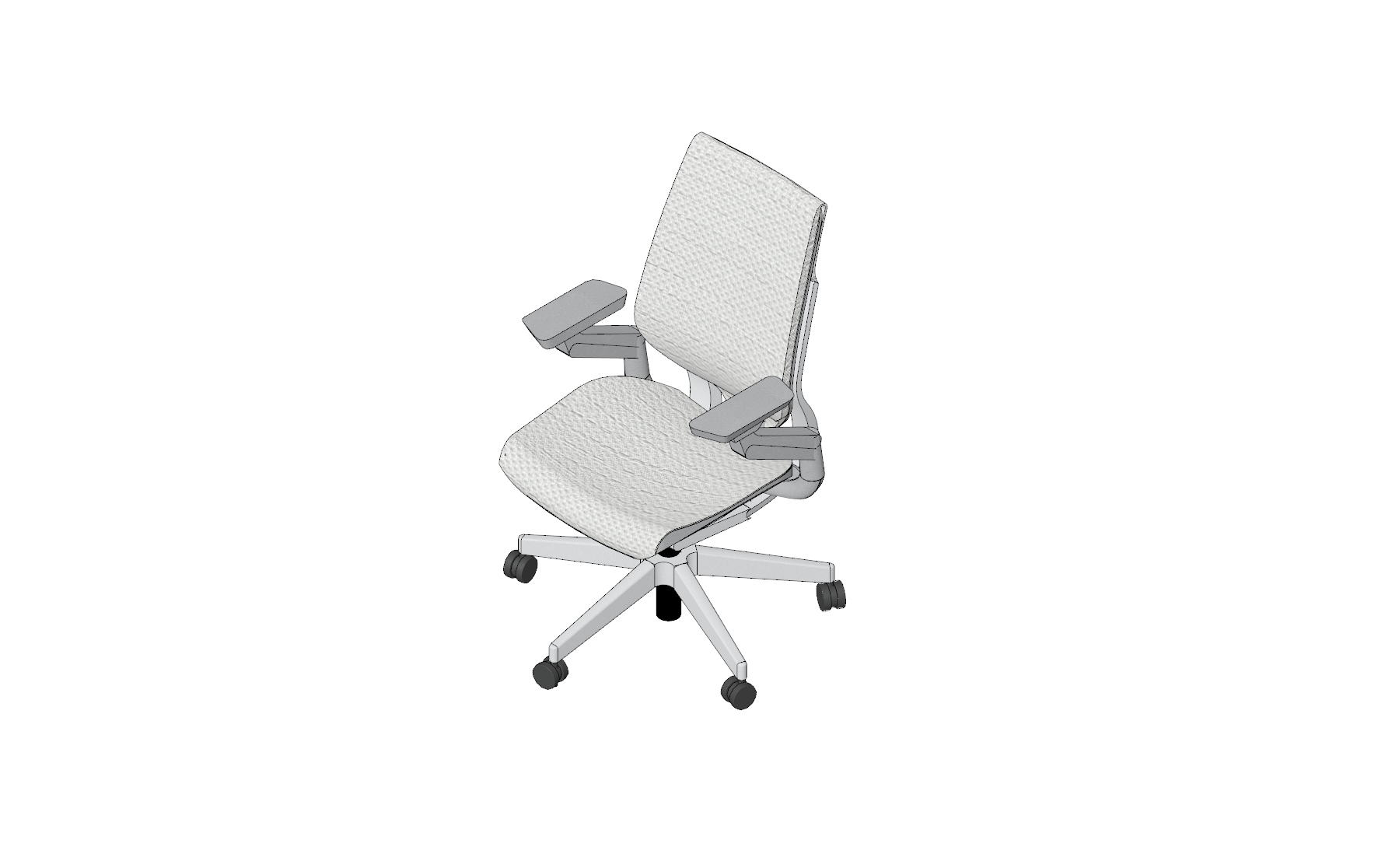 Steelcase Sofa Revit | Baci Living Room