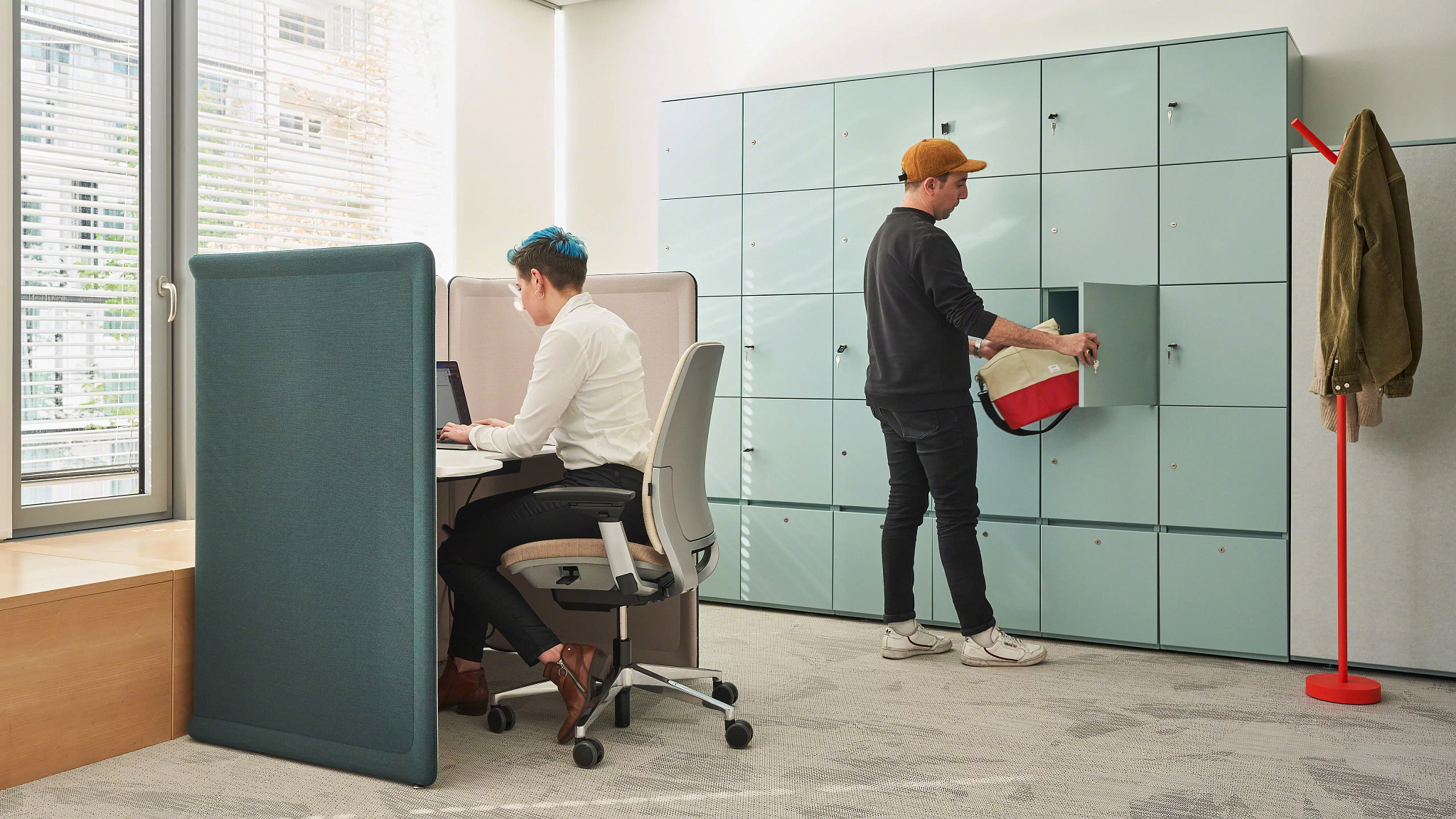 Universal Metal Office Storage Locker | Steelcase