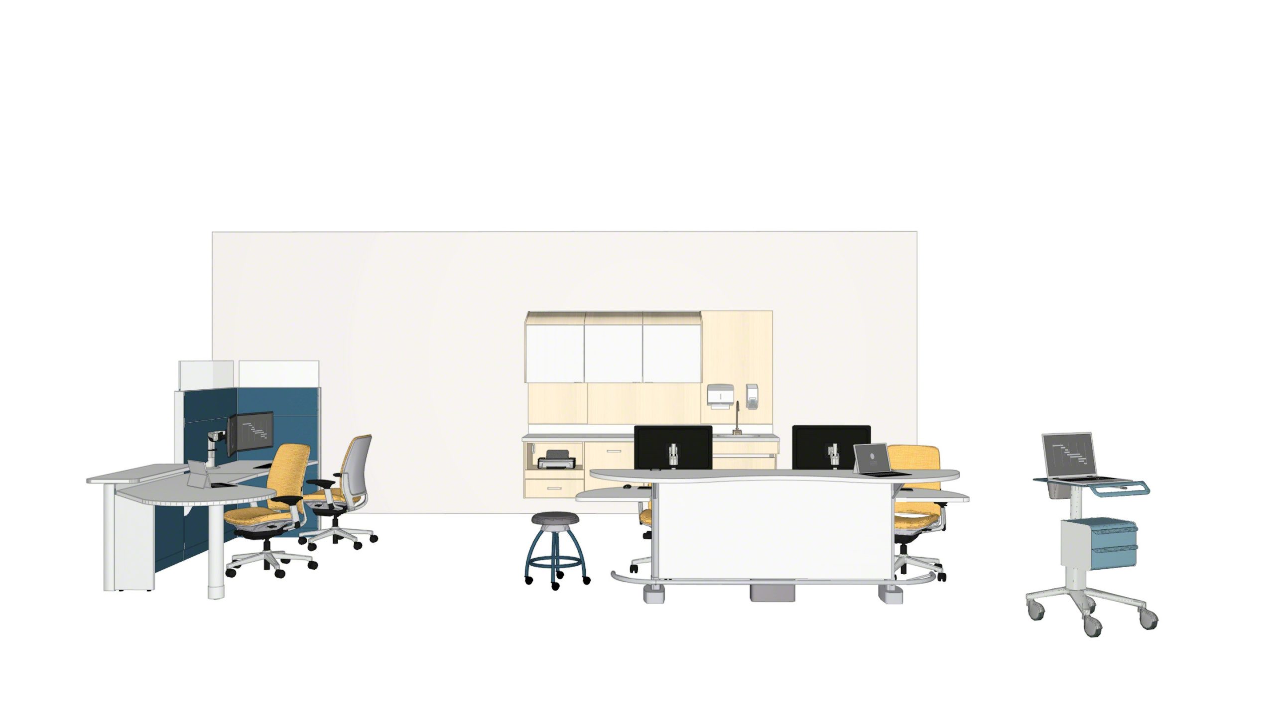 Montage Workstation Panel Based System | Steelcase