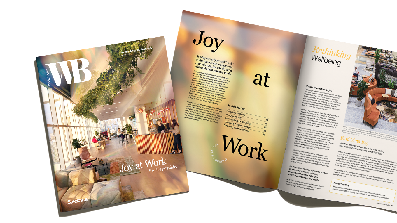 Work Better Magazine Spring 2024 - Steelcase