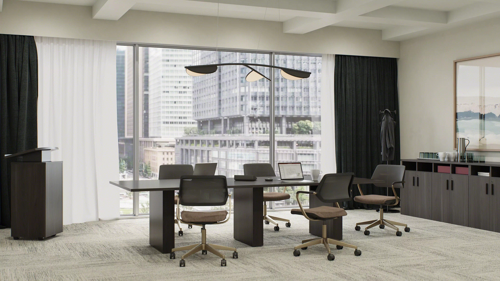 Currency Modular Desk System with Storage | Steelcase