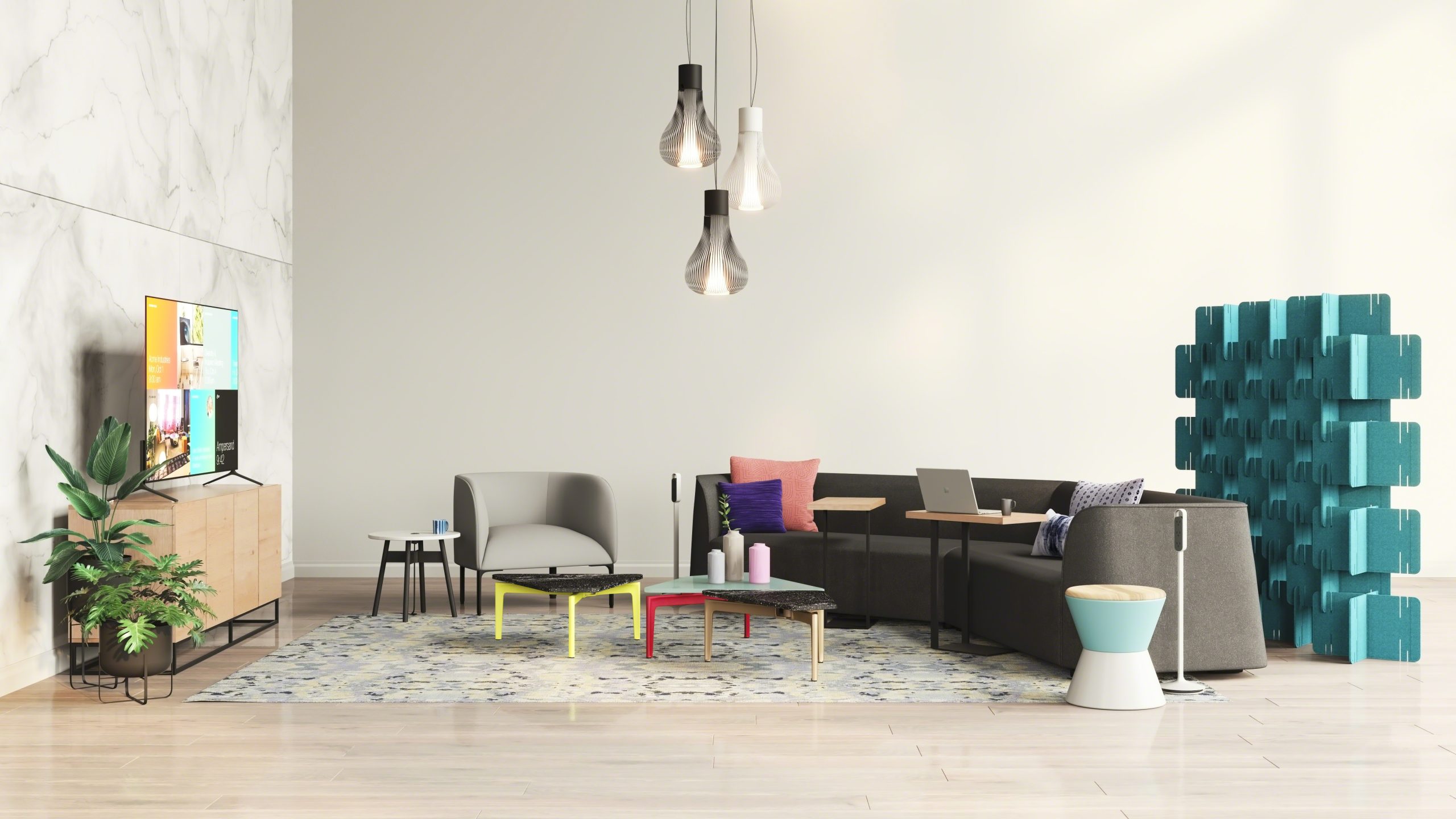 Bassline Asymmetrical Coffee Table | Steelcase