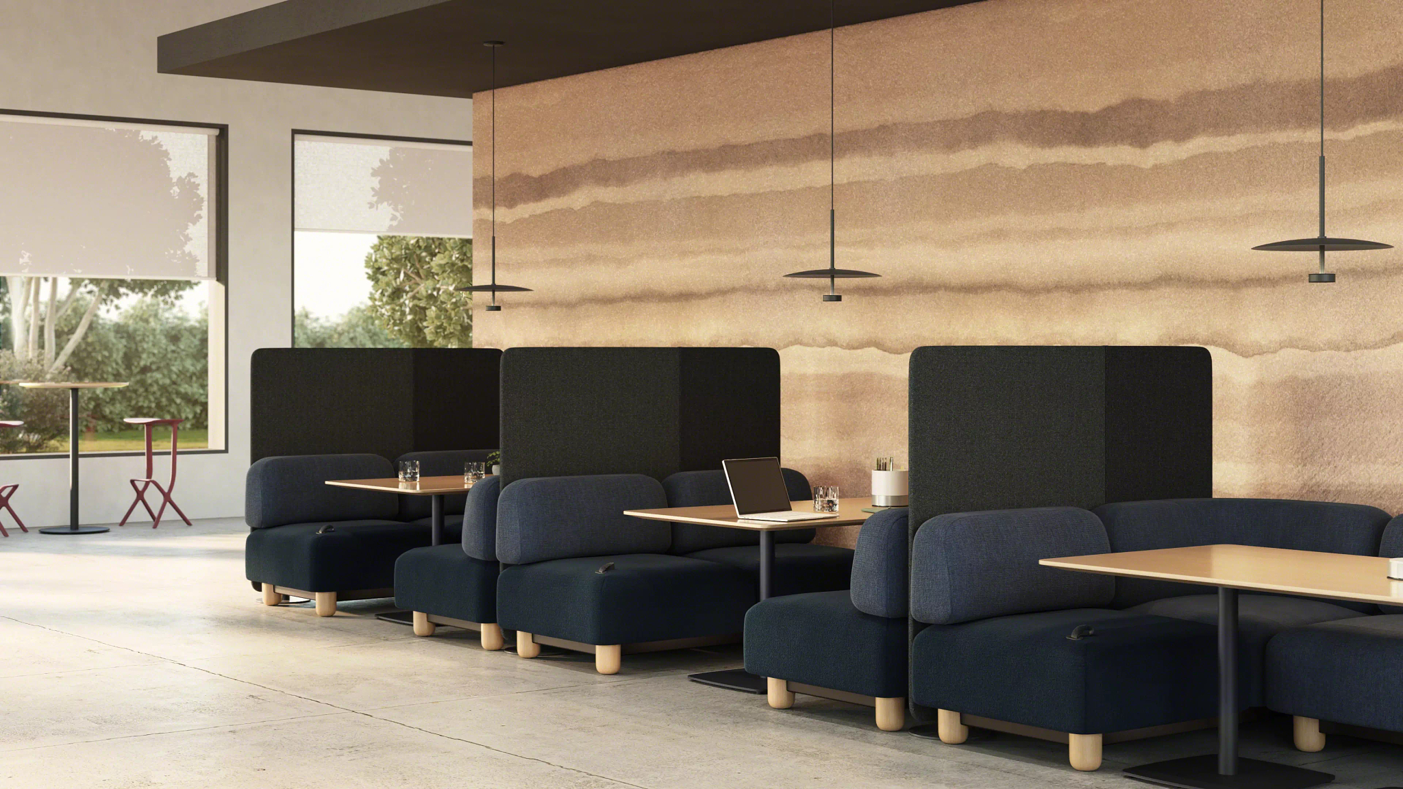 Sistema lounge modular Coalesse Ensemble - Steelcase
