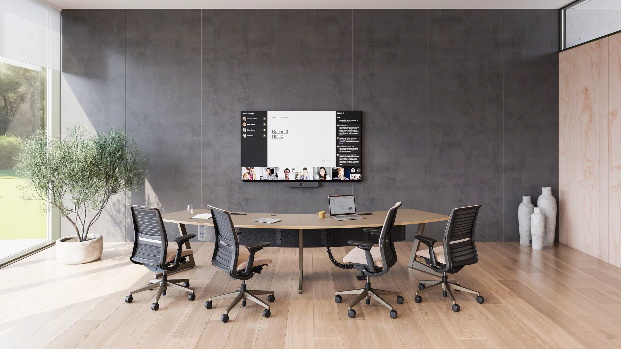 Ocular™ Conference Tables for Video Conferences - Steelcase