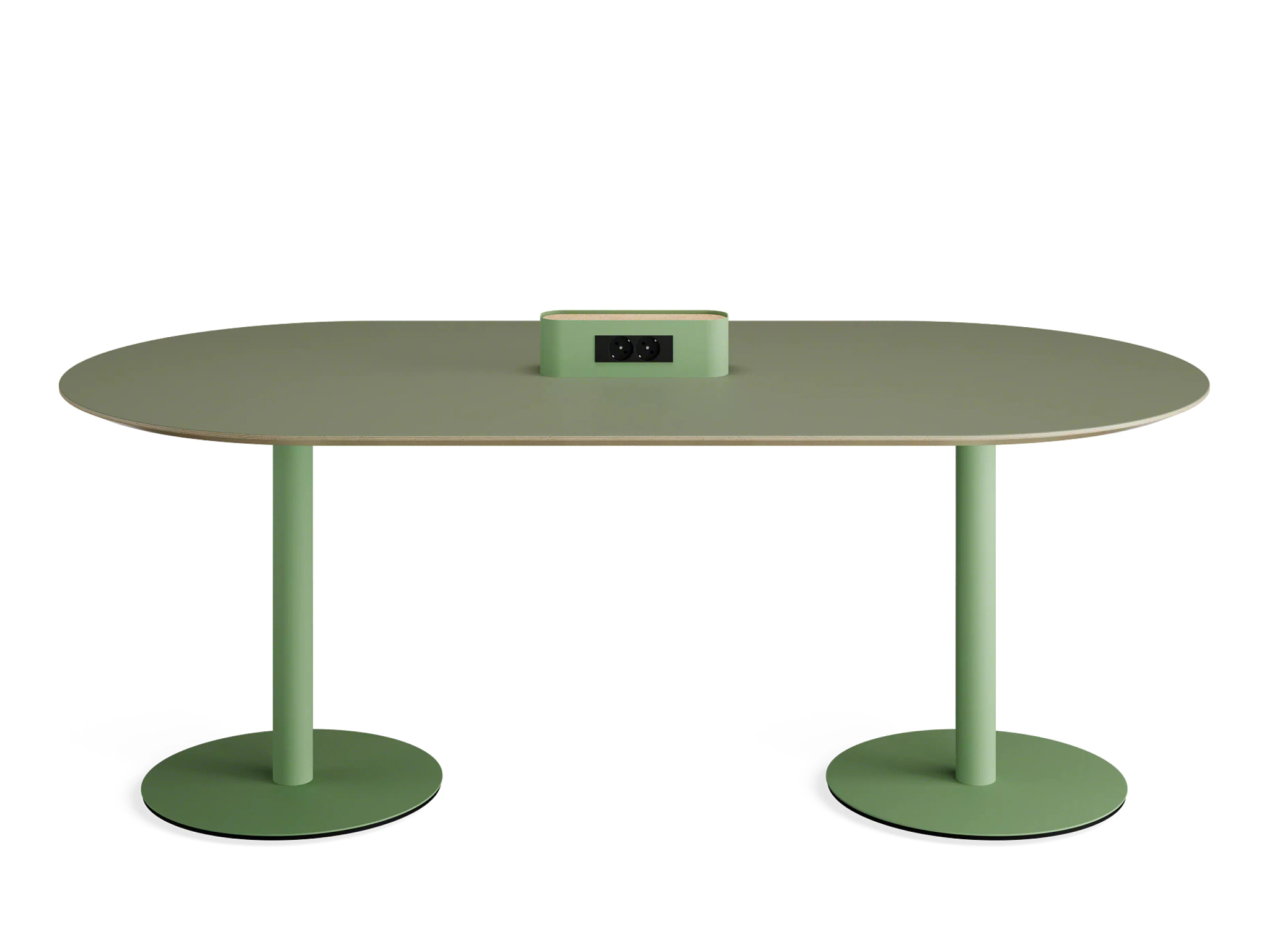 Obelos Collaboration Tables for Hybrid Meetings - Steelcase