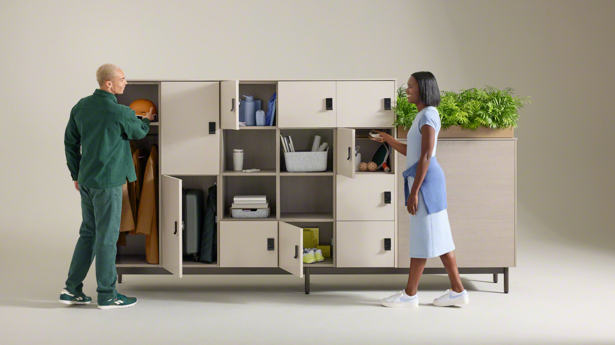 The Role of Locker Storage in Modern Offices | Steelcase