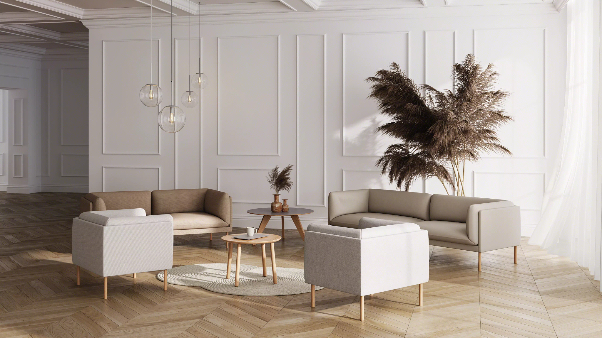 Paste Elegant Sofa by Bolia - Steelcase